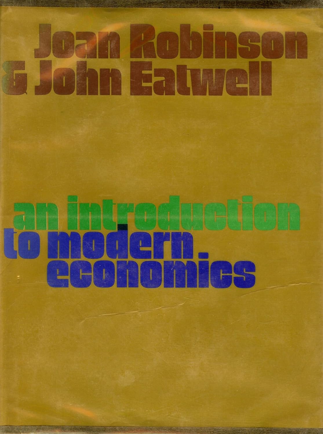 An Introduction to Modern Economics: Robinson, Joan: 9780070840249 ...