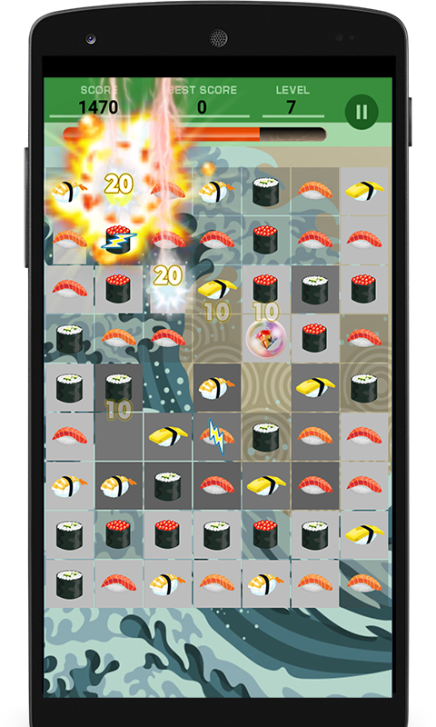 Sushi Japan Match 3 Puzzle - App on Amazon Appstore