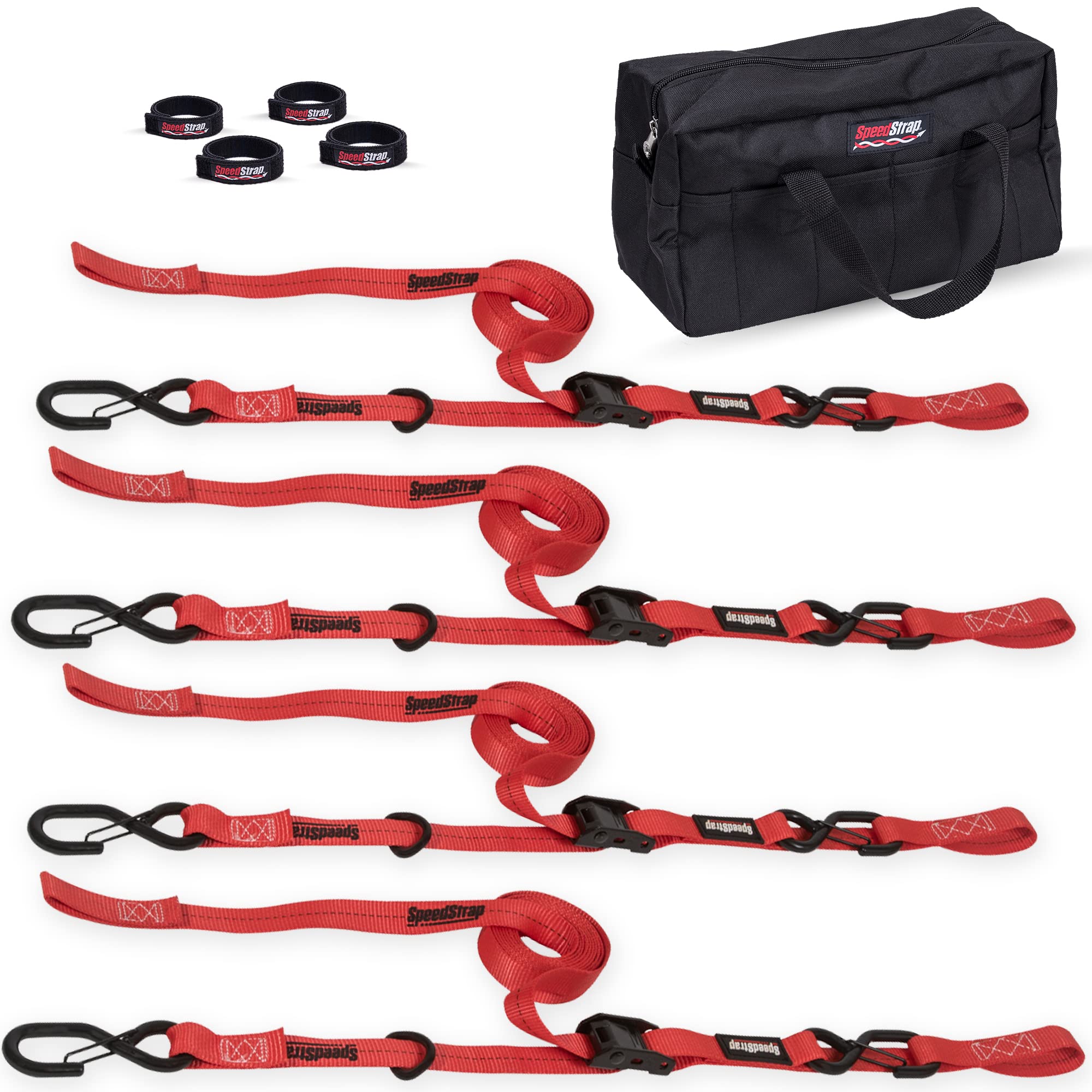 Amazon.com: SpeedStrap Cam-Lock Tie-Down Kit for Motorcycle, ATV and ...