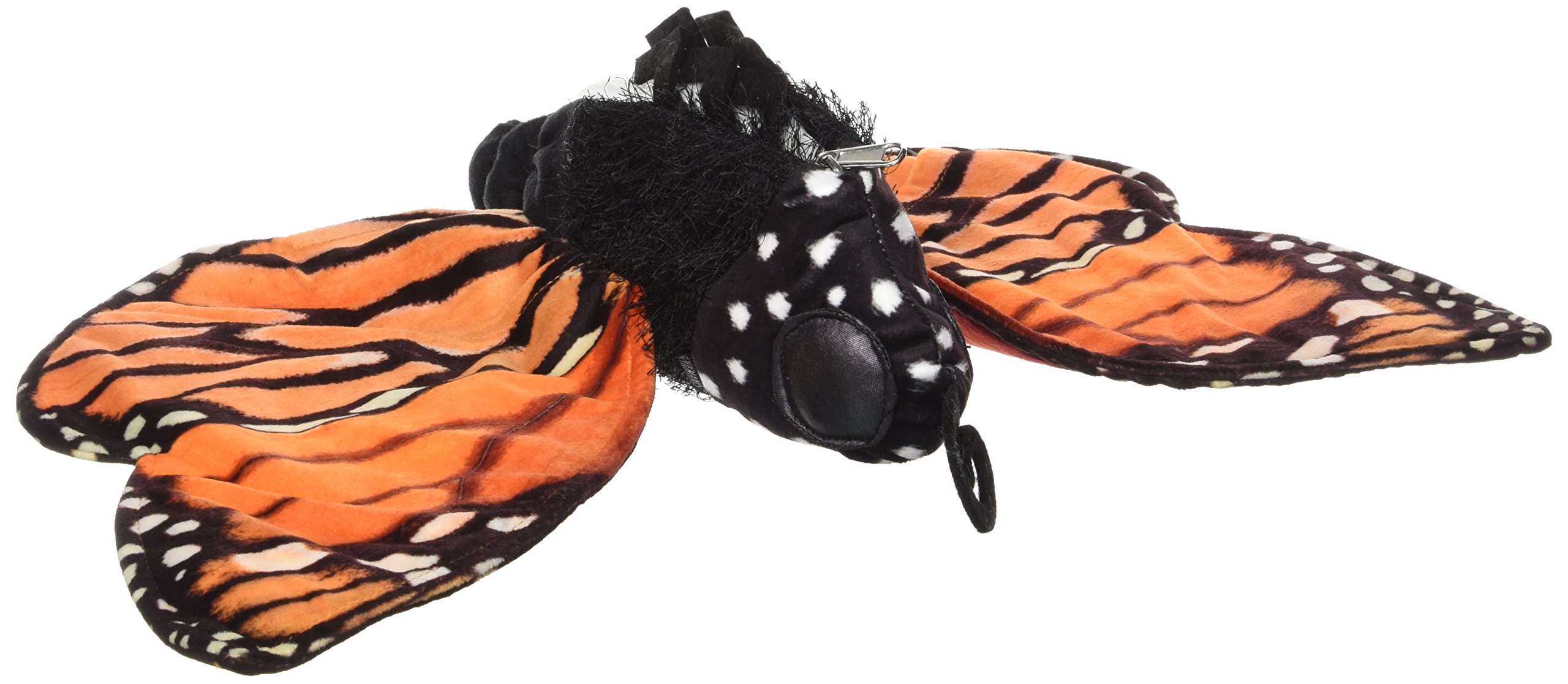 Folkmanis Puppets Monarch Life Cycle Butterfly Hand Puppet, Orange ...
