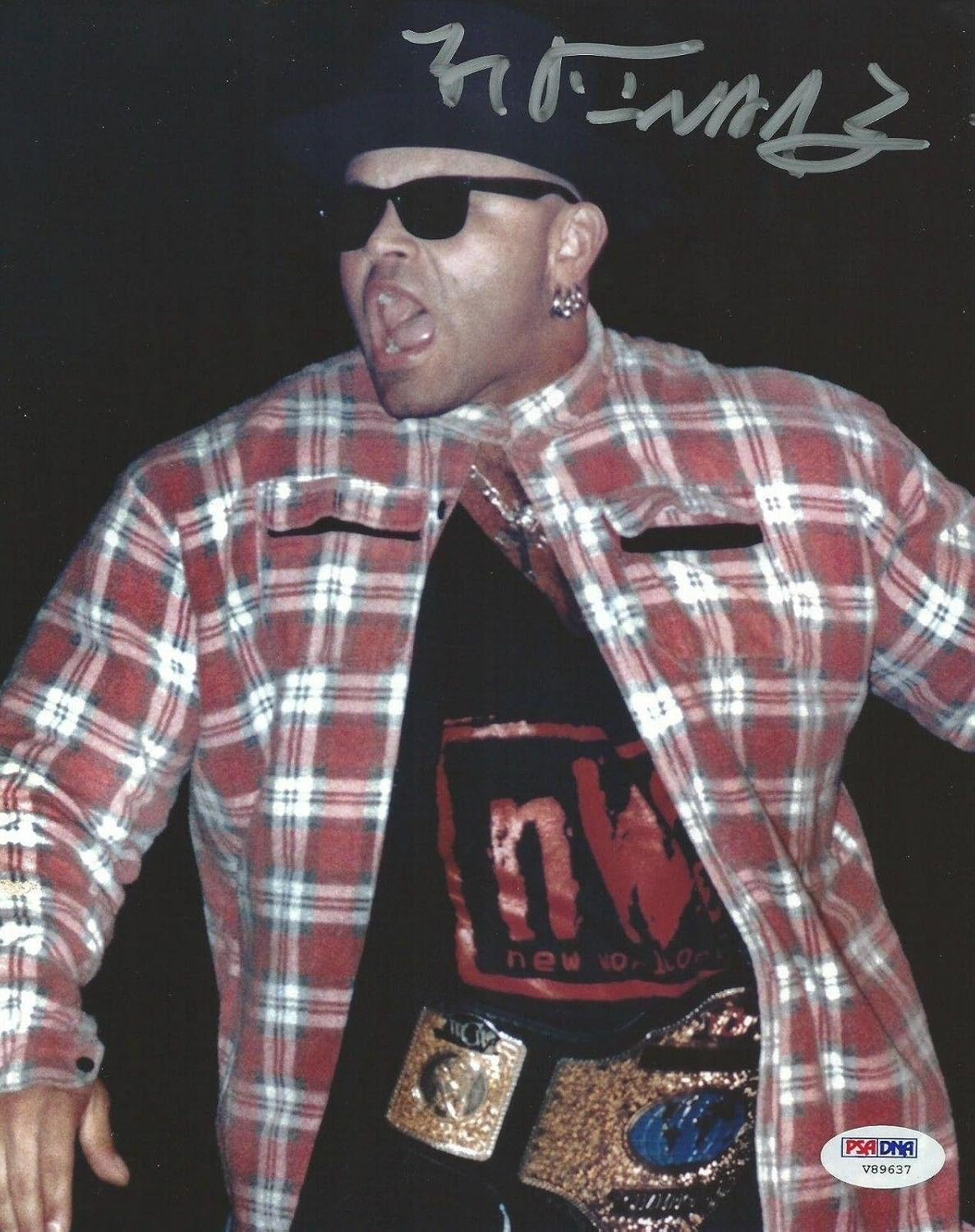 Konnan Signed 8x10 Photo COA WWE WCW NWO AAA TNA Picture Autograph ECW ...