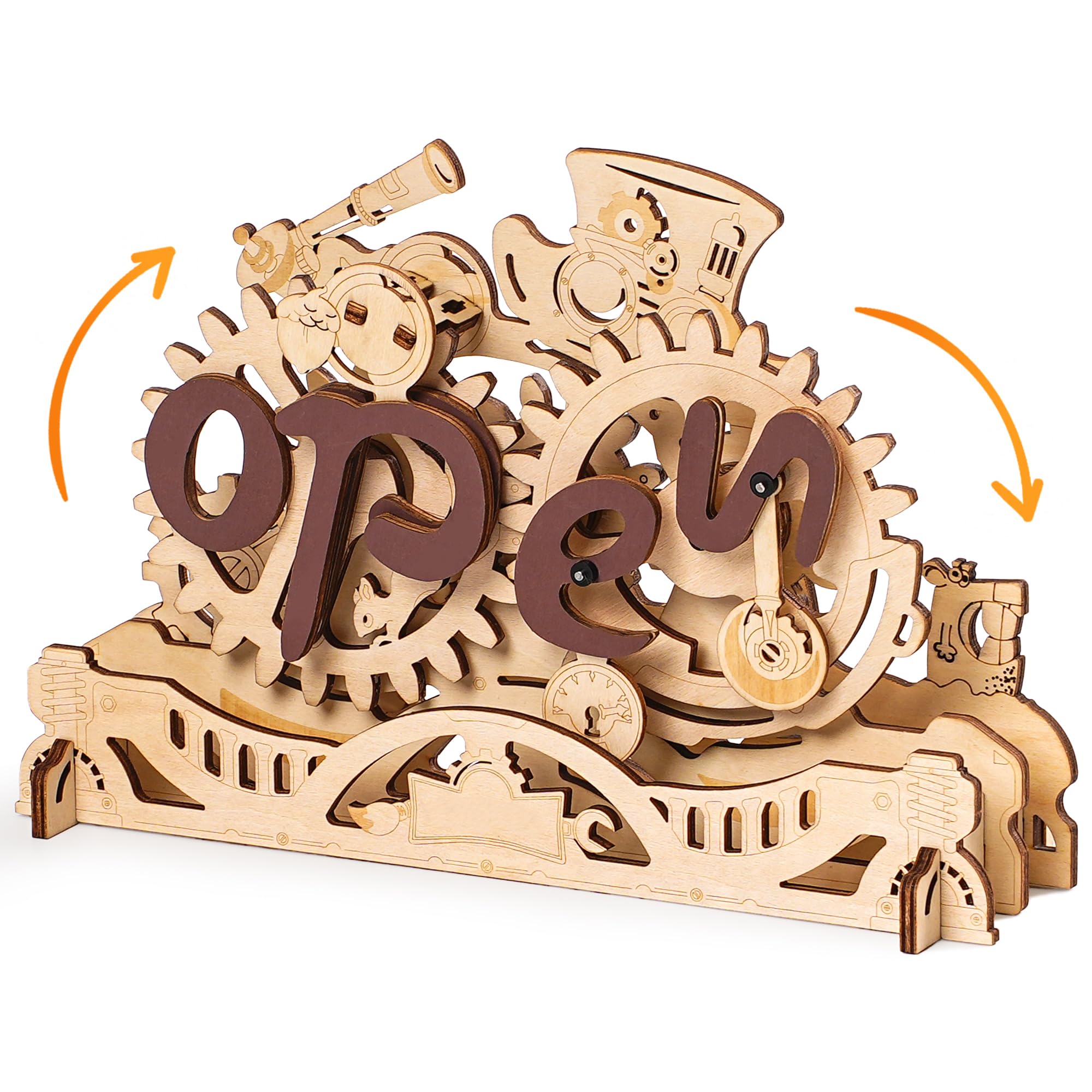 Amazon.com: Wowood 3D Puzzles for Adults, Open Closed Sign Board ...
