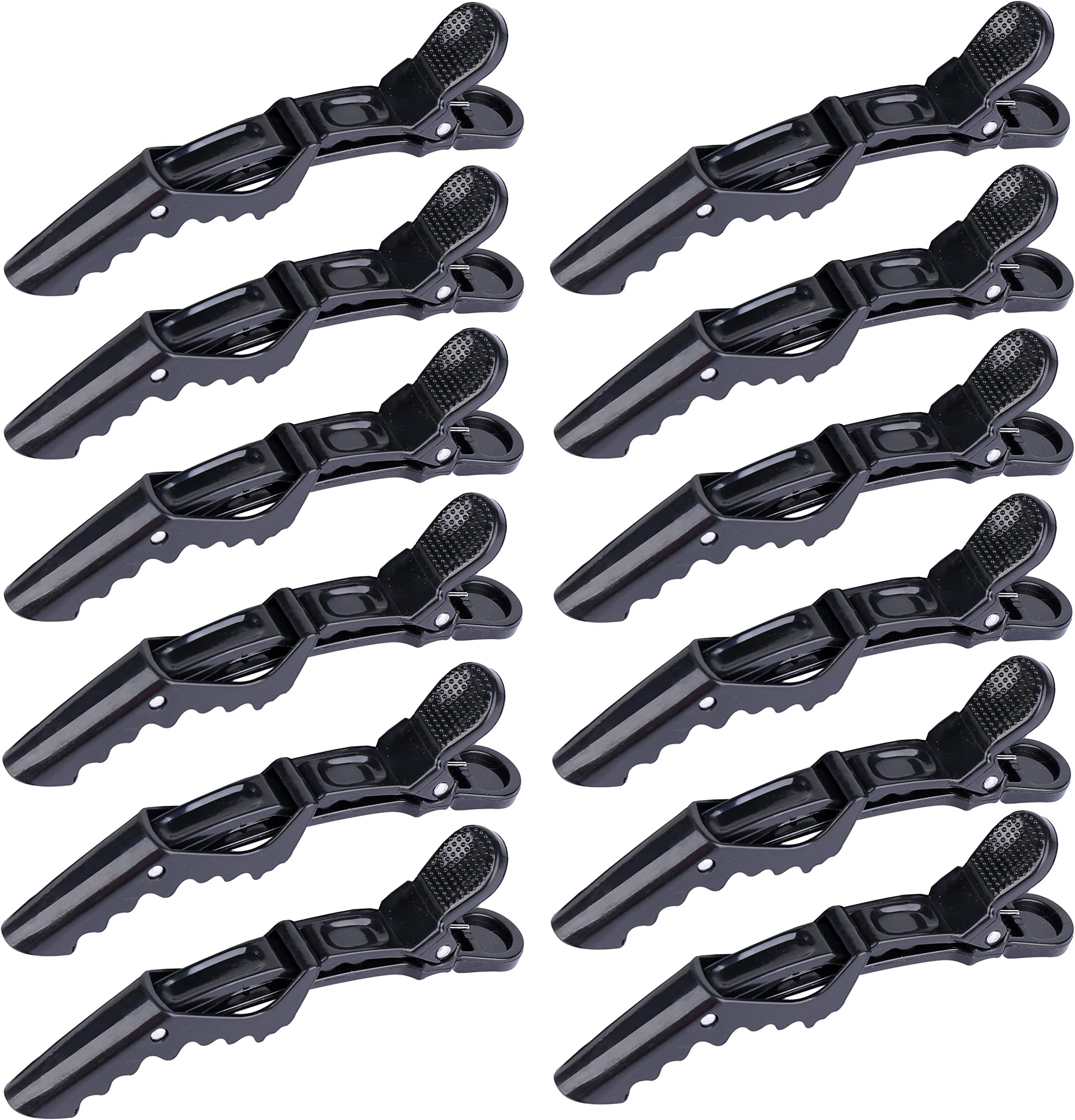 Amazon.com : HH&LL 12pcs Hair clips for Styling – Wide Teeth & Double ...