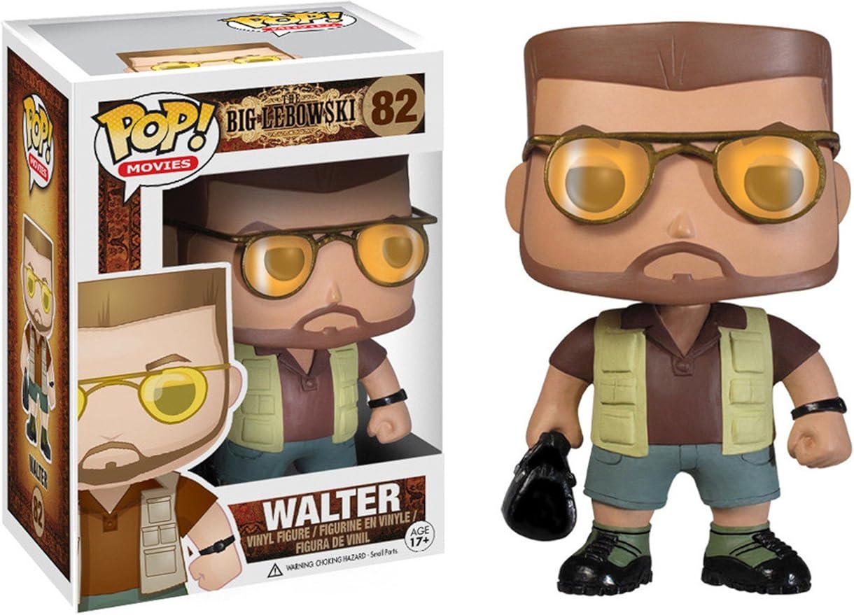 Amazon.com: Funko POP Movies The Big Lebowski Walter Vinyl Figure ...