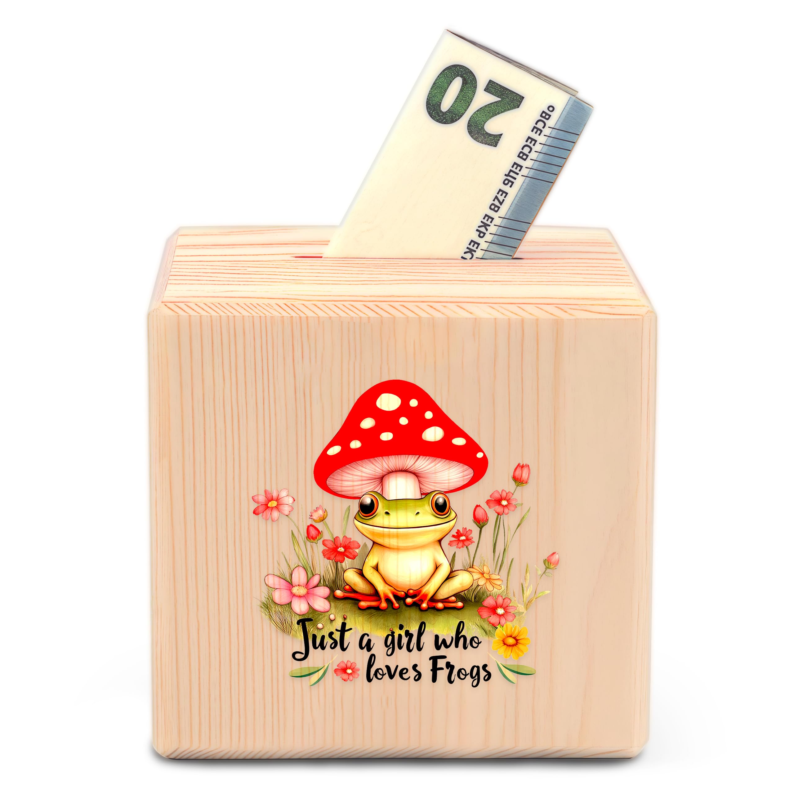 Amazon.com: BJDAMAI Frog Piggy Bank Money Bank Coin Bank, Frog Gifts ...