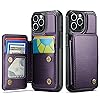 Amazon.com: ENCASED Protective iPhone 12 Pro Max Wallet Case with Card Holder (Black) : Cell ...