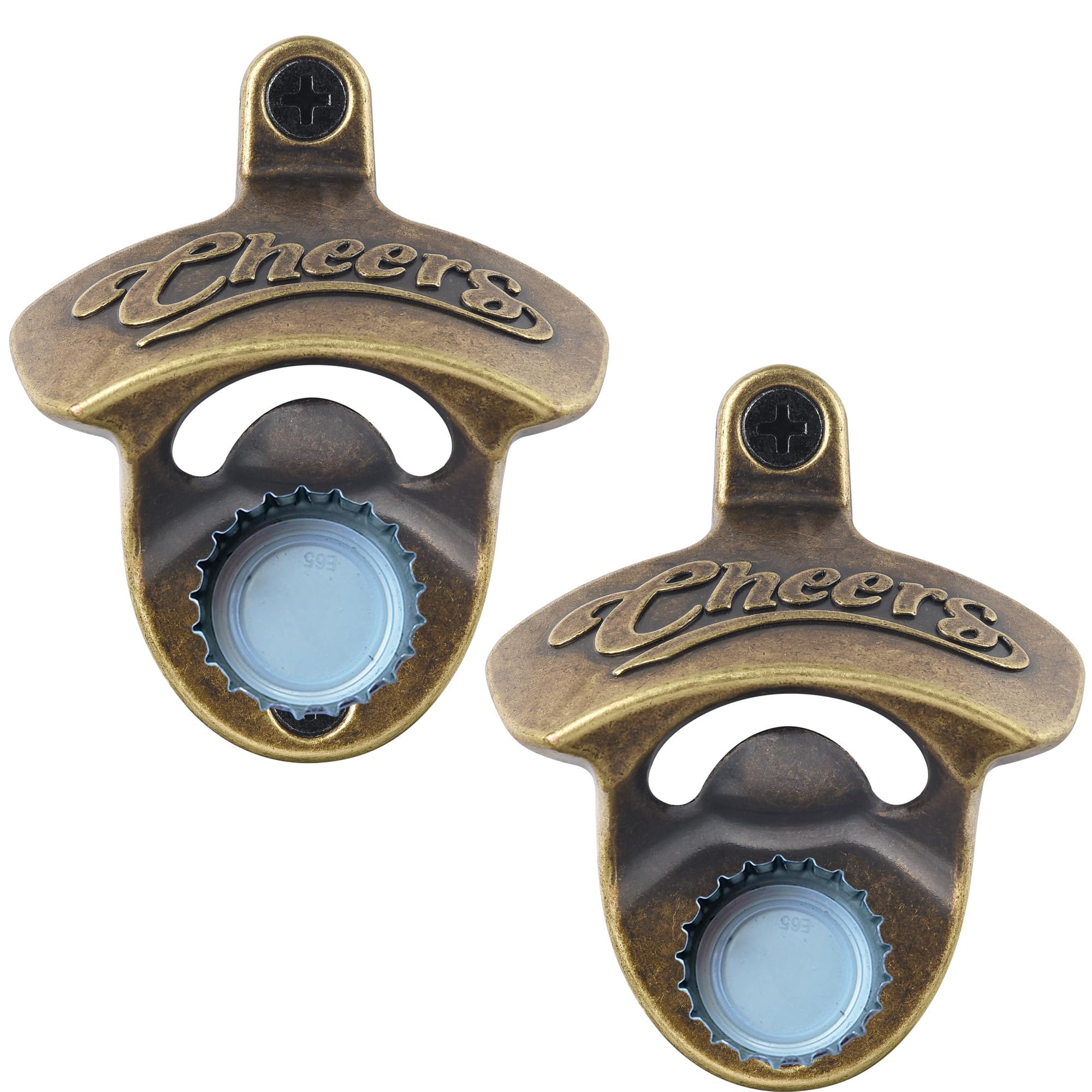 Amazon.com: HAIICEN Magnetic Cheers Beer Bottle Opener Wall Mounted ...