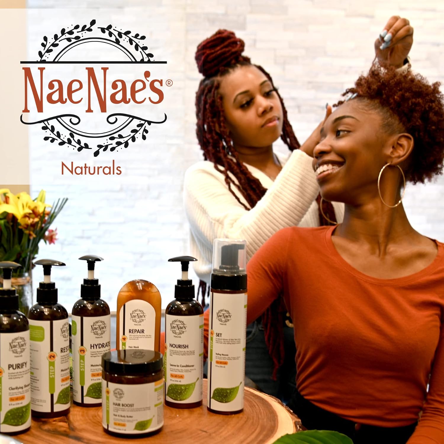 Nae Nae’s Naturals Nourish – Acondicionador sin enjuague y tratamiento ...