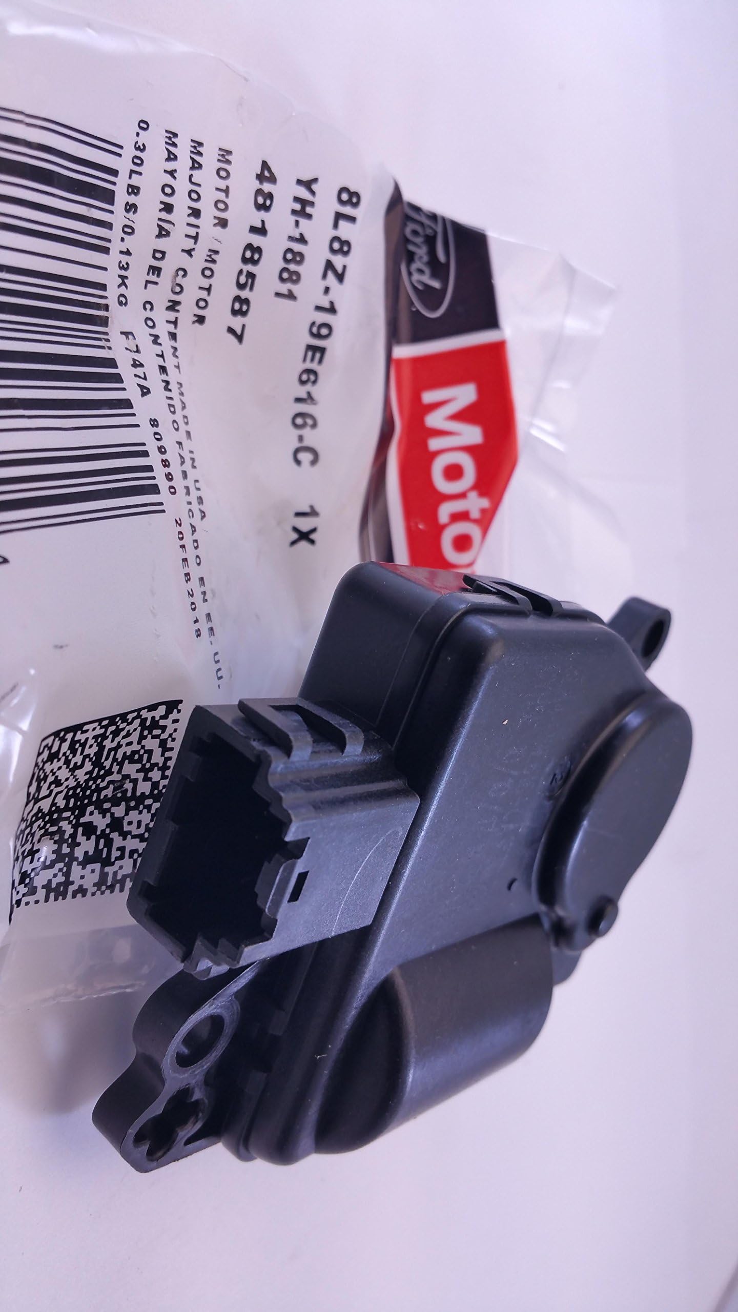Amazon.com: HVAC AC Heater Blend Door Actuator Main Mode 7L1Z-19E616-F ...