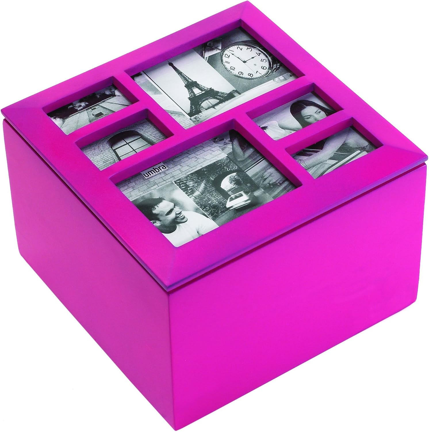 Amazon.com - Umbra Multi Photo Box, Fuchsia