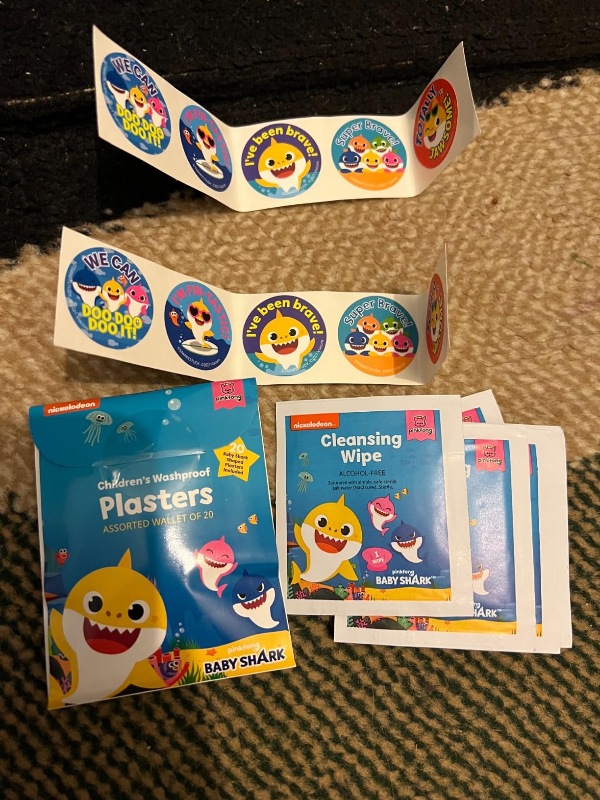 Reliance Medical - Baby Shark First Aid Kit - Small Children Mini Kits ...