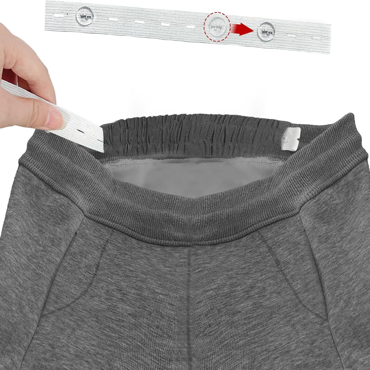 Kids Waist Adjuster Jean Pants Tightener for Waist Button Clips ...