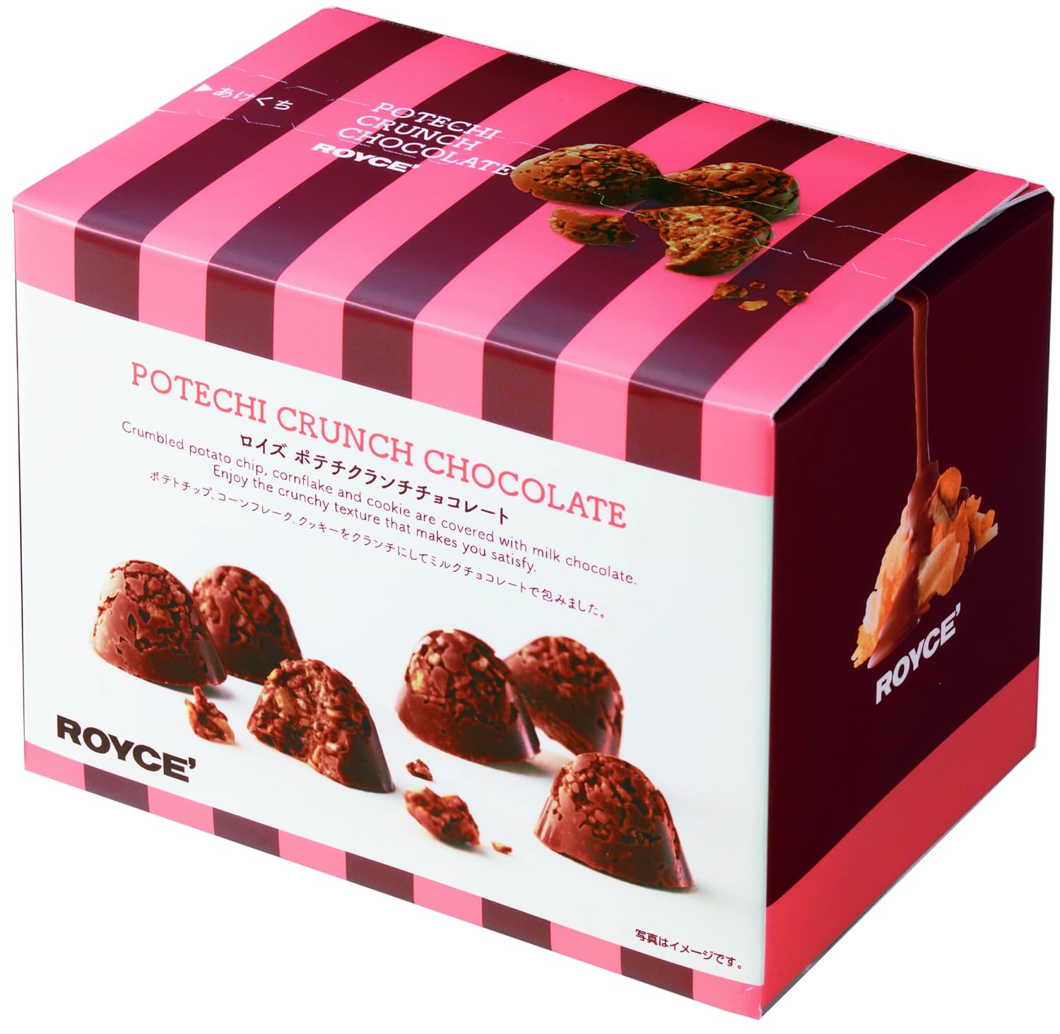 Amazon.com: ROYCE' Potatochip Chocolate "Potechi Crunch" - Sweet and Salty Snack | Crispy and ...