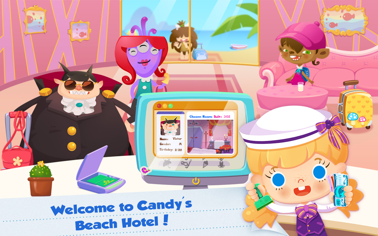 Candy's Vacation - Beach Hotel - App on Amazon Appstore