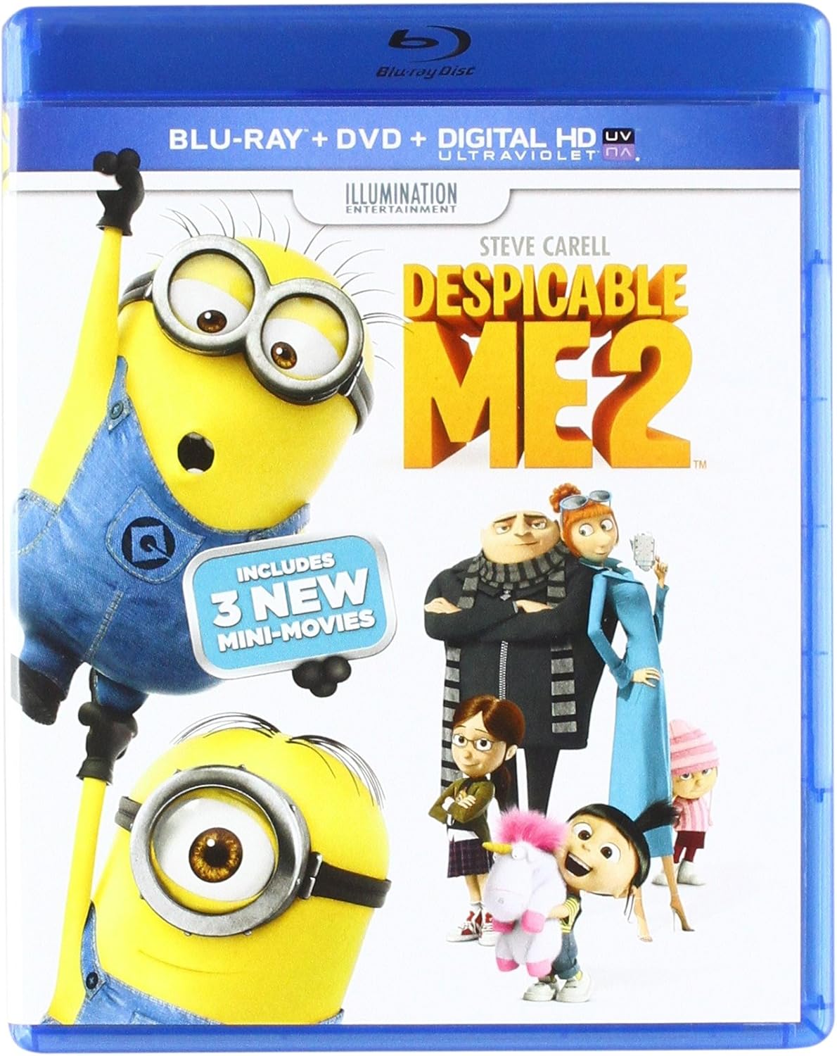 Despicable Me 2 [Blu-ray]: Amazon.co.uk: DVD & Blu-ray