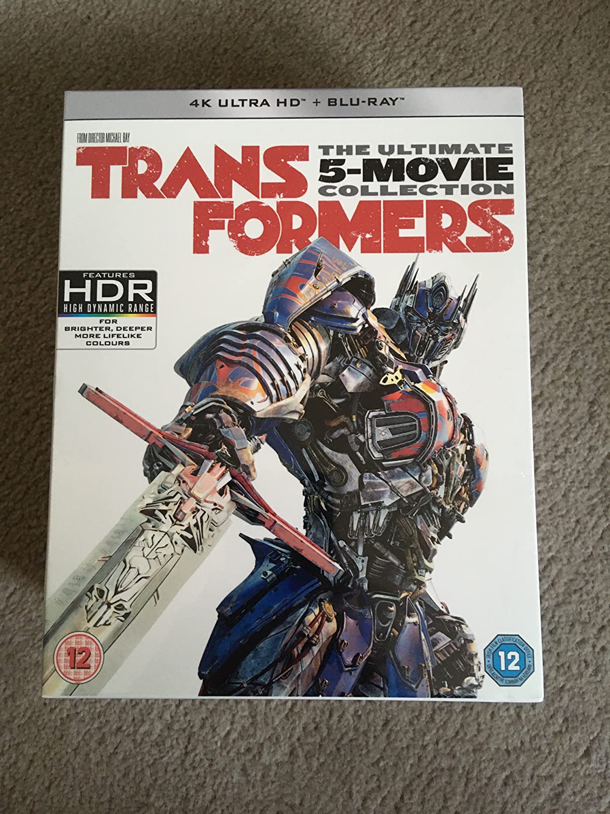 Transformers: 5-Movie Collection [4k Ultra-HD Blu-ray]: Amazon.co.uk ...