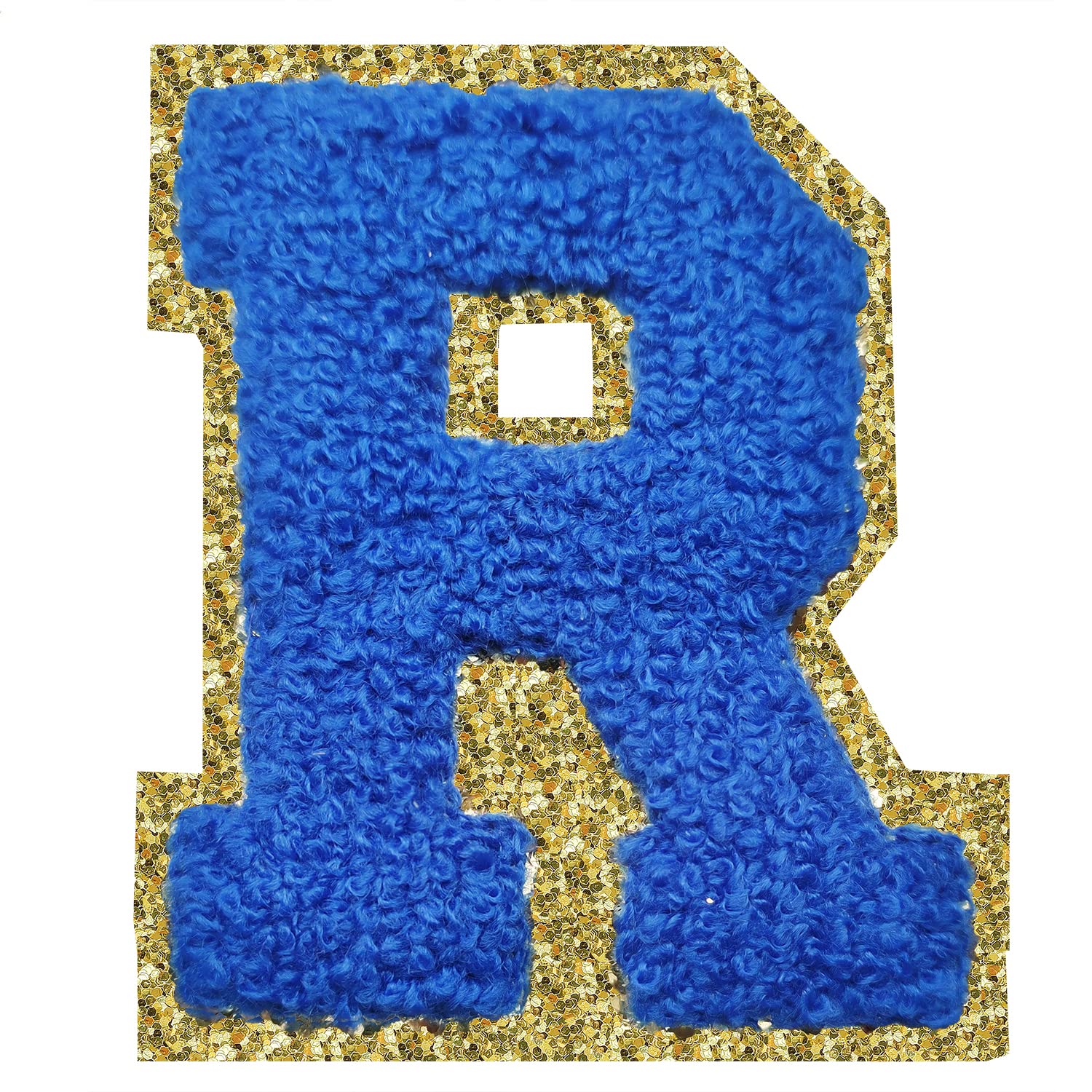 Amazon.com: Letter Patches Varsity Glitters Chenille,3 PCS SPRT Iron on ...