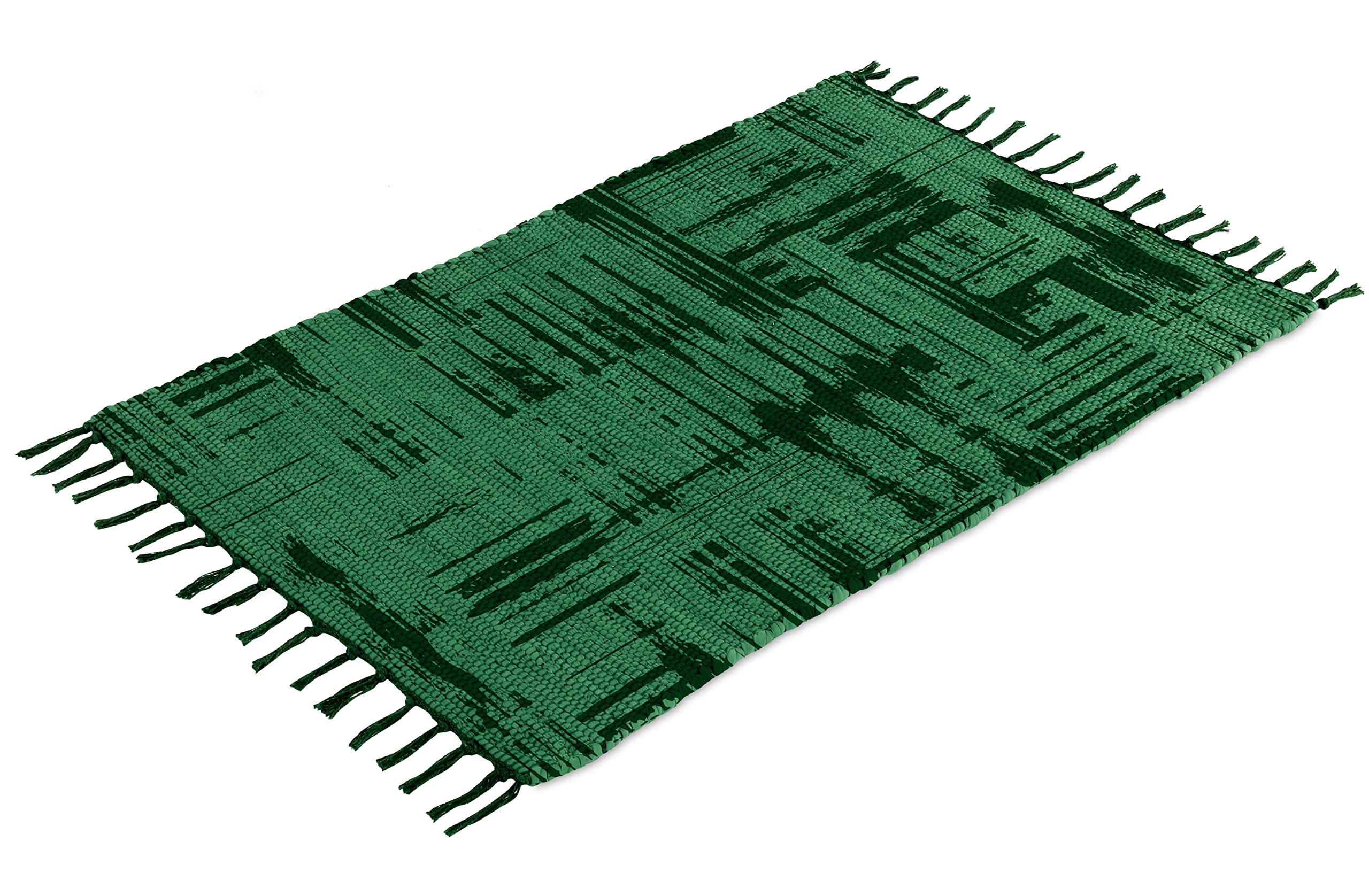 Amazon.com: Cotton Rag Rug 24x36'' | 2x3' Multicolor Area Rugs- Hand ...