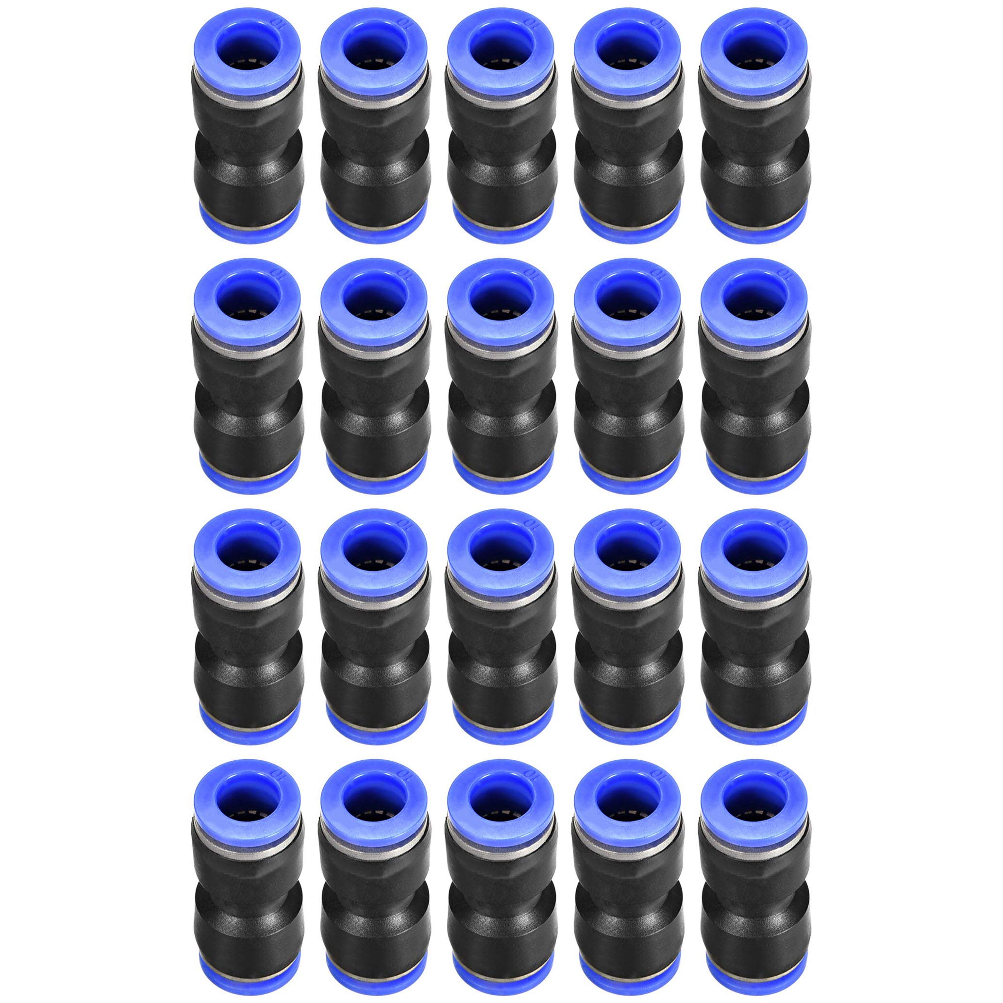 Snapklik.com : 10mm Quick Fitting, 3/8” OD Push To Connect Pipe Tube ...
