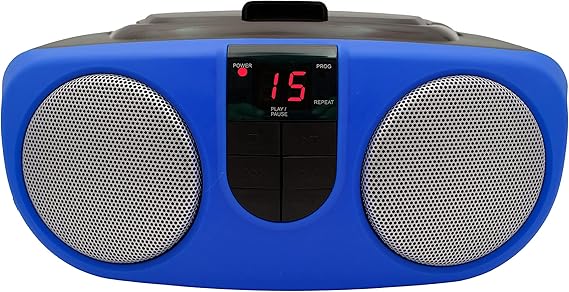 Amazon.com: Sylvania SRCD243 Portable CD Player with AM/FM Radio ...