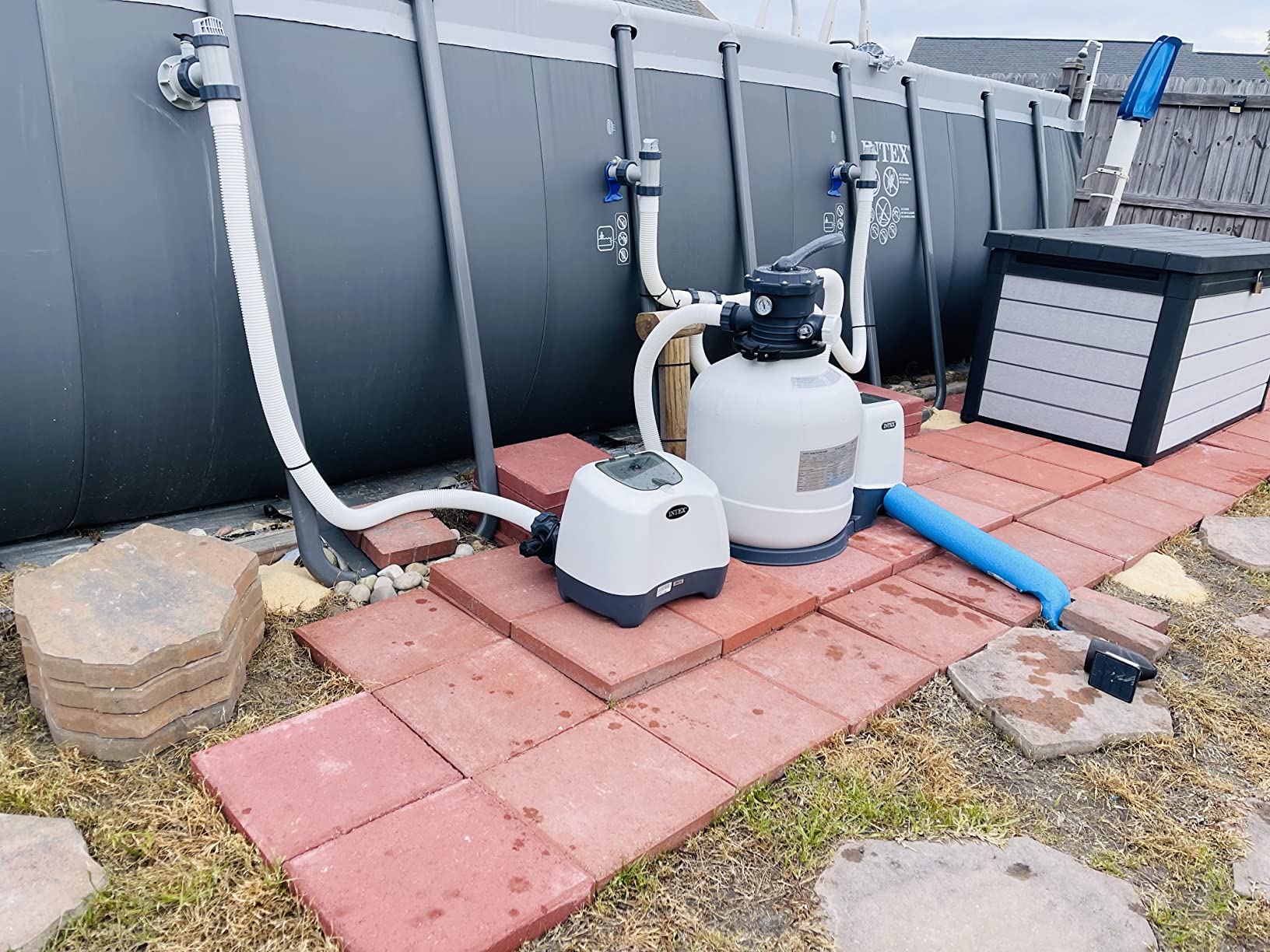 $41/mo - Finance INTEX 26665EG QZ1100 Krystal Clear Saltwater System ...