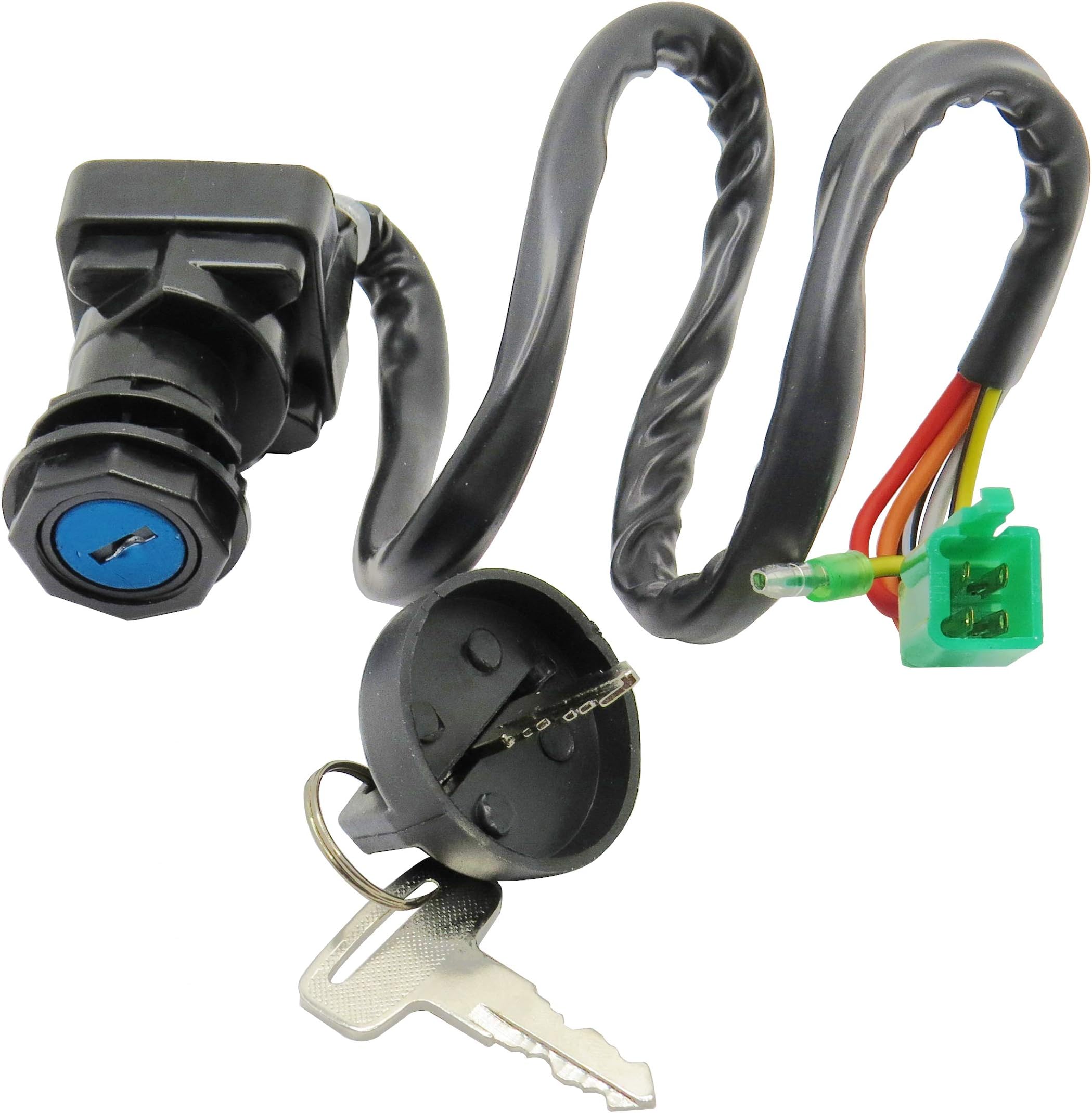 Amazon.com: Ignition Switch w/Keys for Suzuki King Quad 300 LTF300F ...