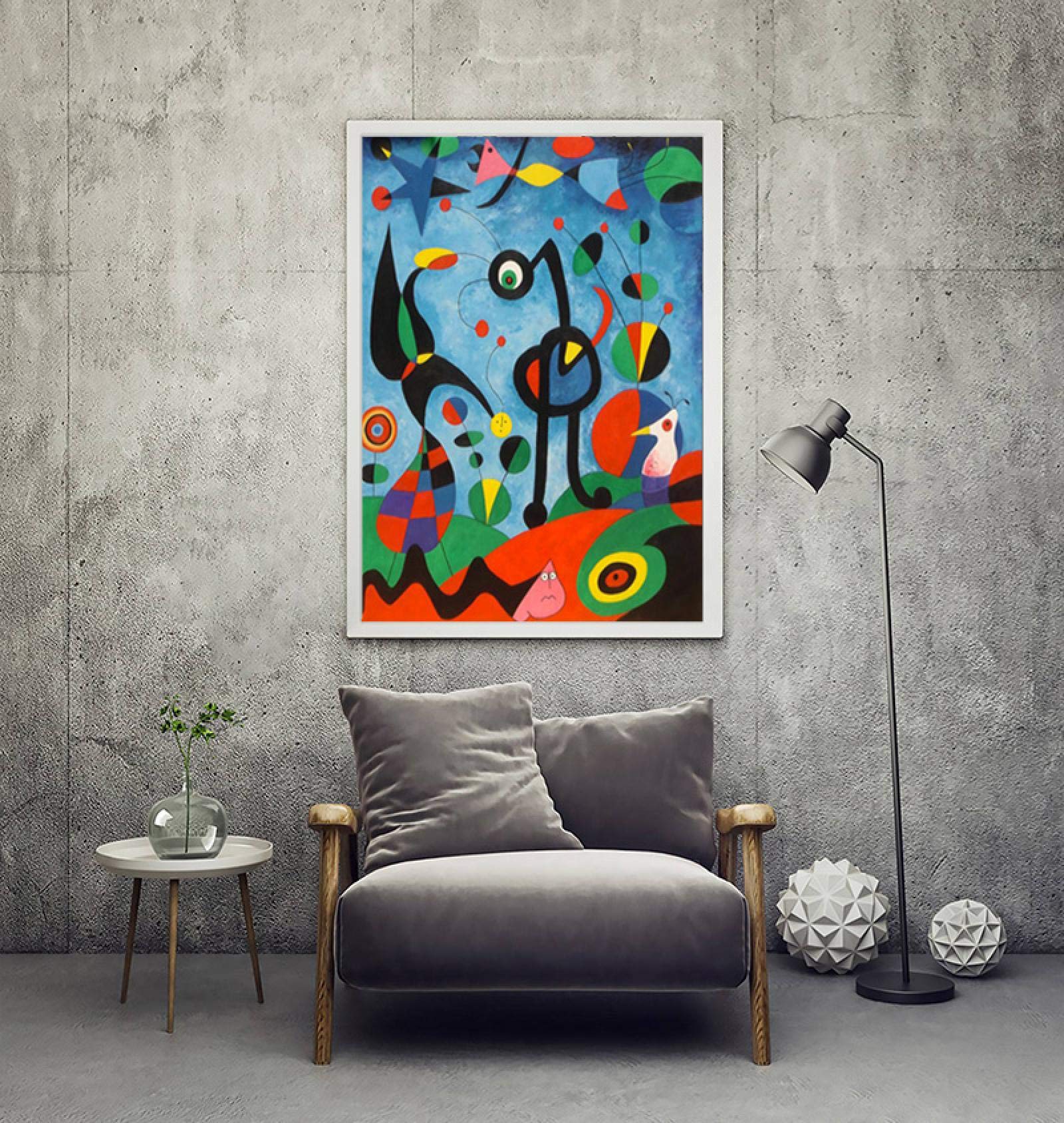 The Garden 1925 By Joan Miro Famous Artwork Abstract Paintings ...