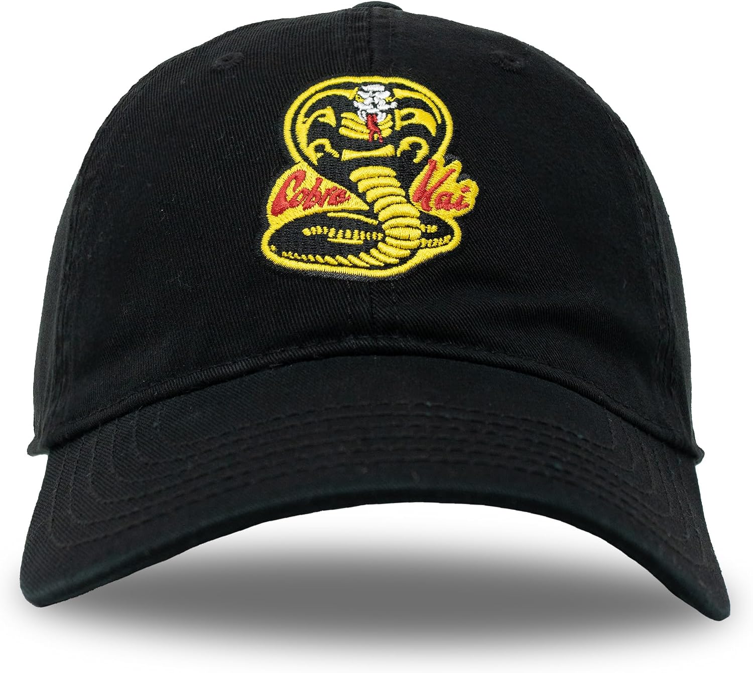 Ripple Junction Cobra Kai Dad Hat Embroidered Dojo Logo Adjustable ...