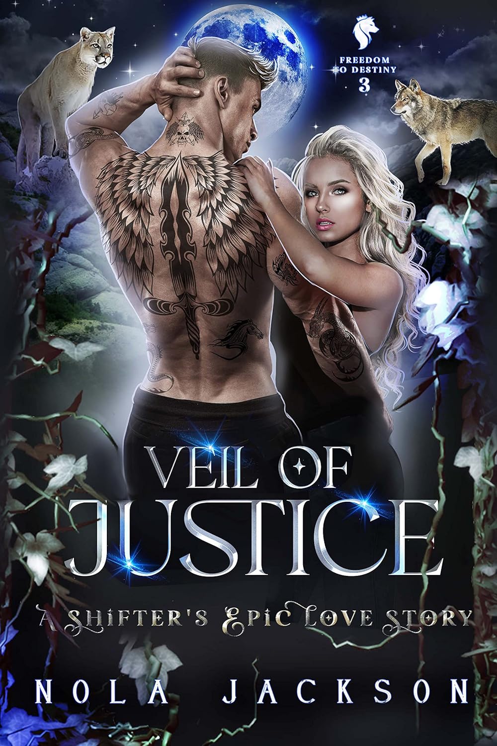 Amazon.com: Veil of Justice: A Shifter's Epic Love Story (Freedom to ...
