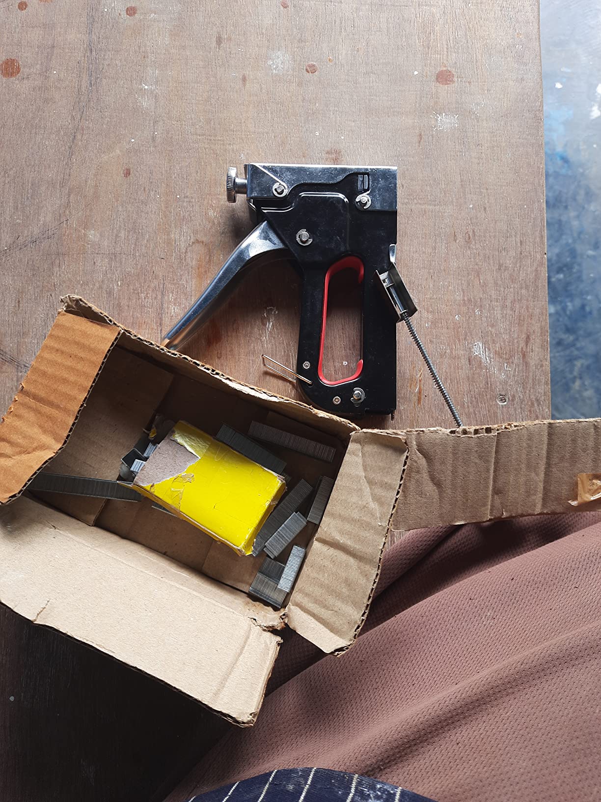 GION 3 In1 Manual Stapler Staple Gun Metal Gun Tacker Tool Metal Gun ...