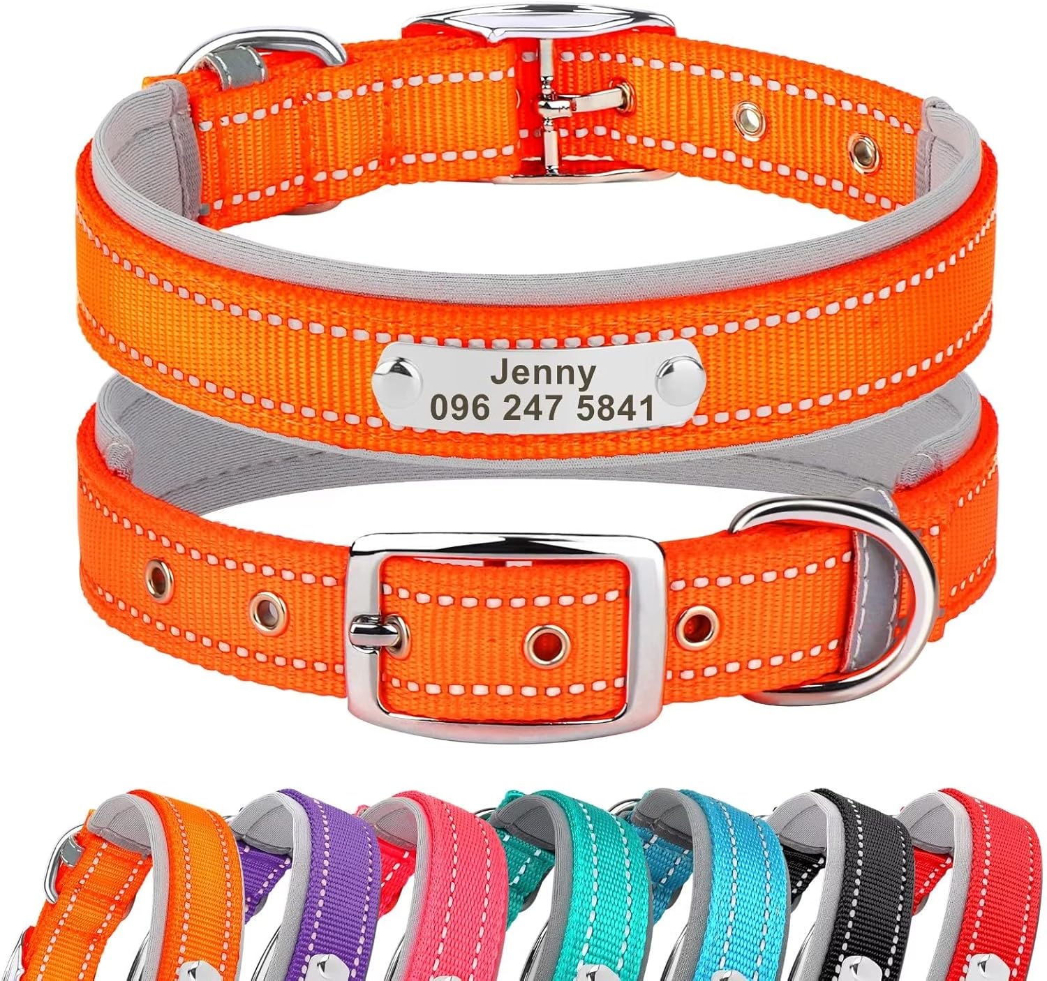 Amazon Forestpaw Personalized Dog Collars Nylon Reflective amazon-forestpaw-personalized-dog-collars-nylon-reflective