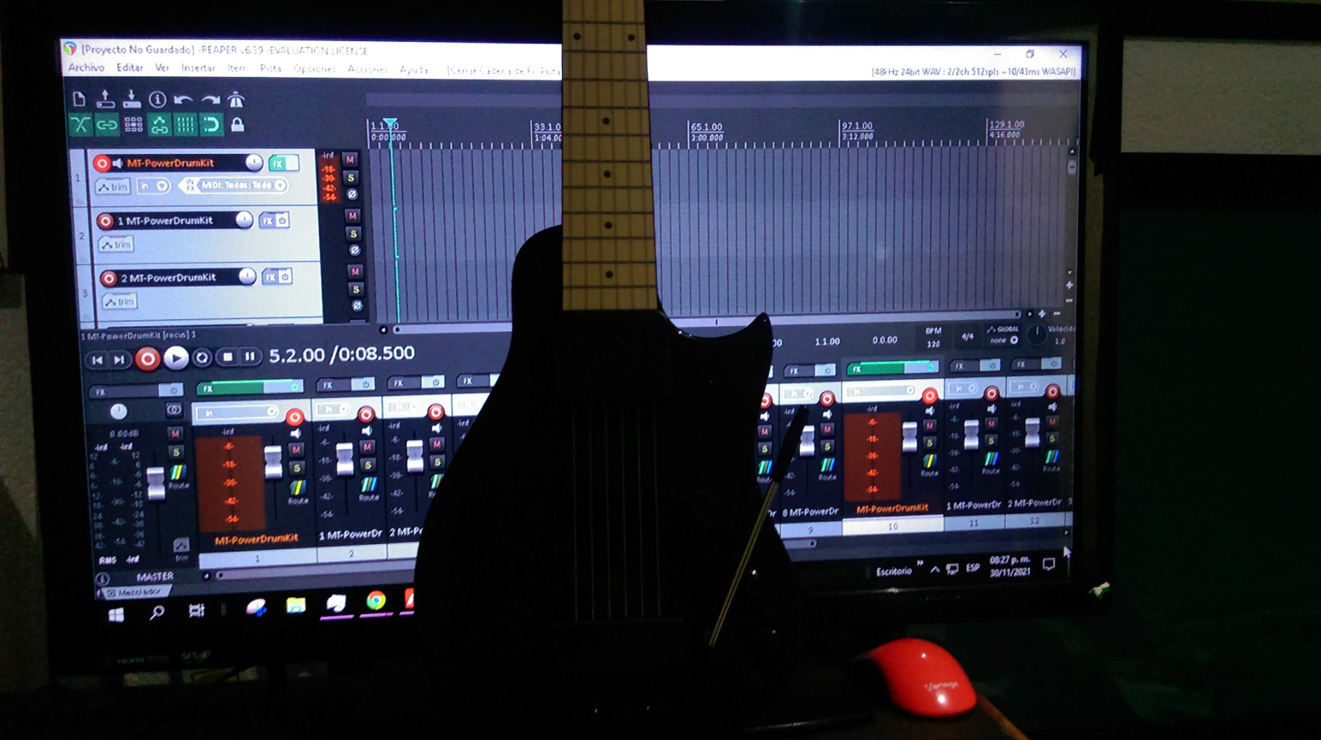 GUITARRA YOU ROCK GUITAR MOD. YRG-1000 : Amazon.com.mx: Instrumentos ...