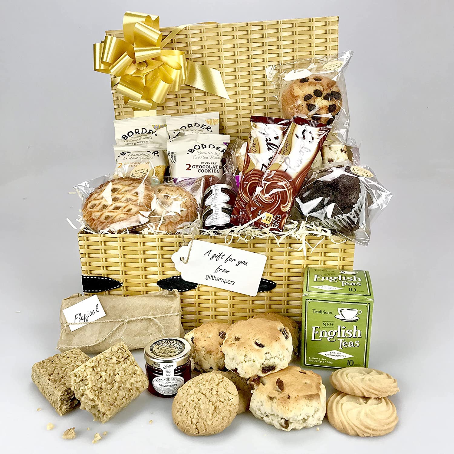 Luxury AFTERNOON TEA Gift Hamper - a luxury selection of foods ...