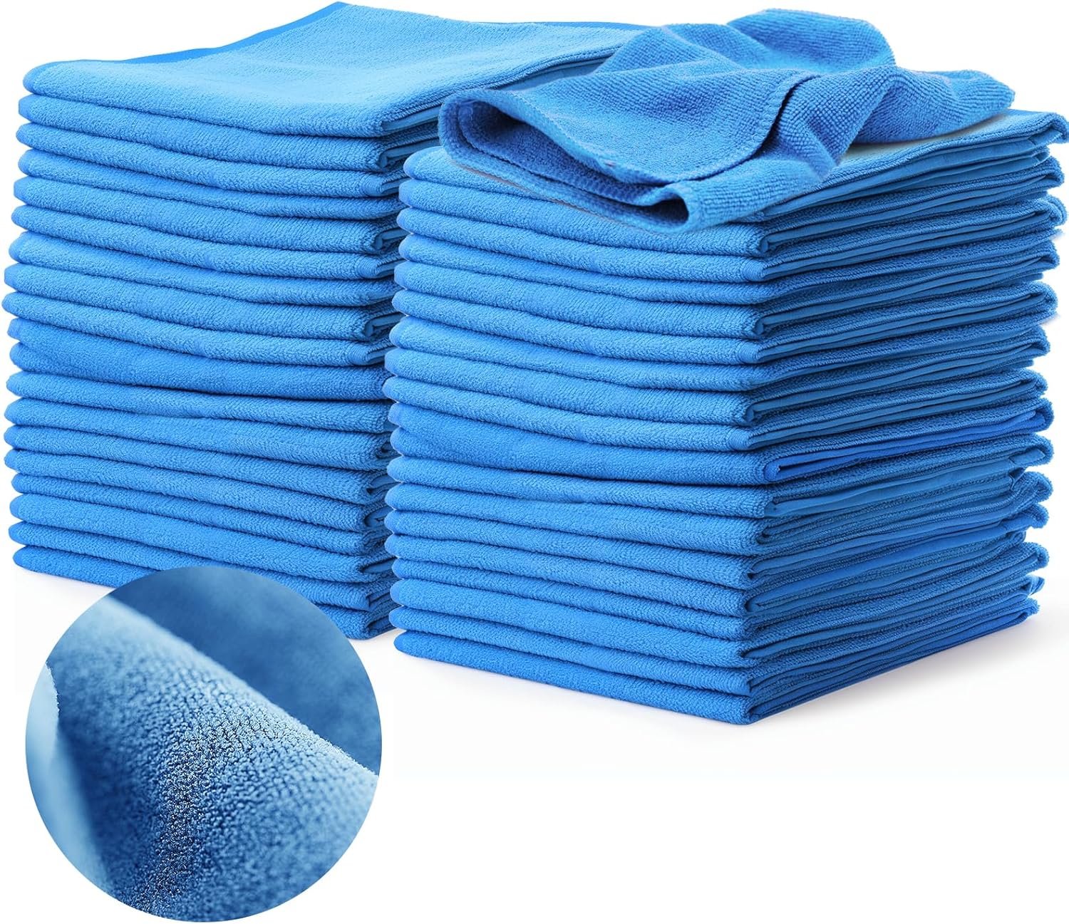 Amazon.com: Midyb Microfiber Cleaning Cloth, Pack of 36 Soft Absorbent ...