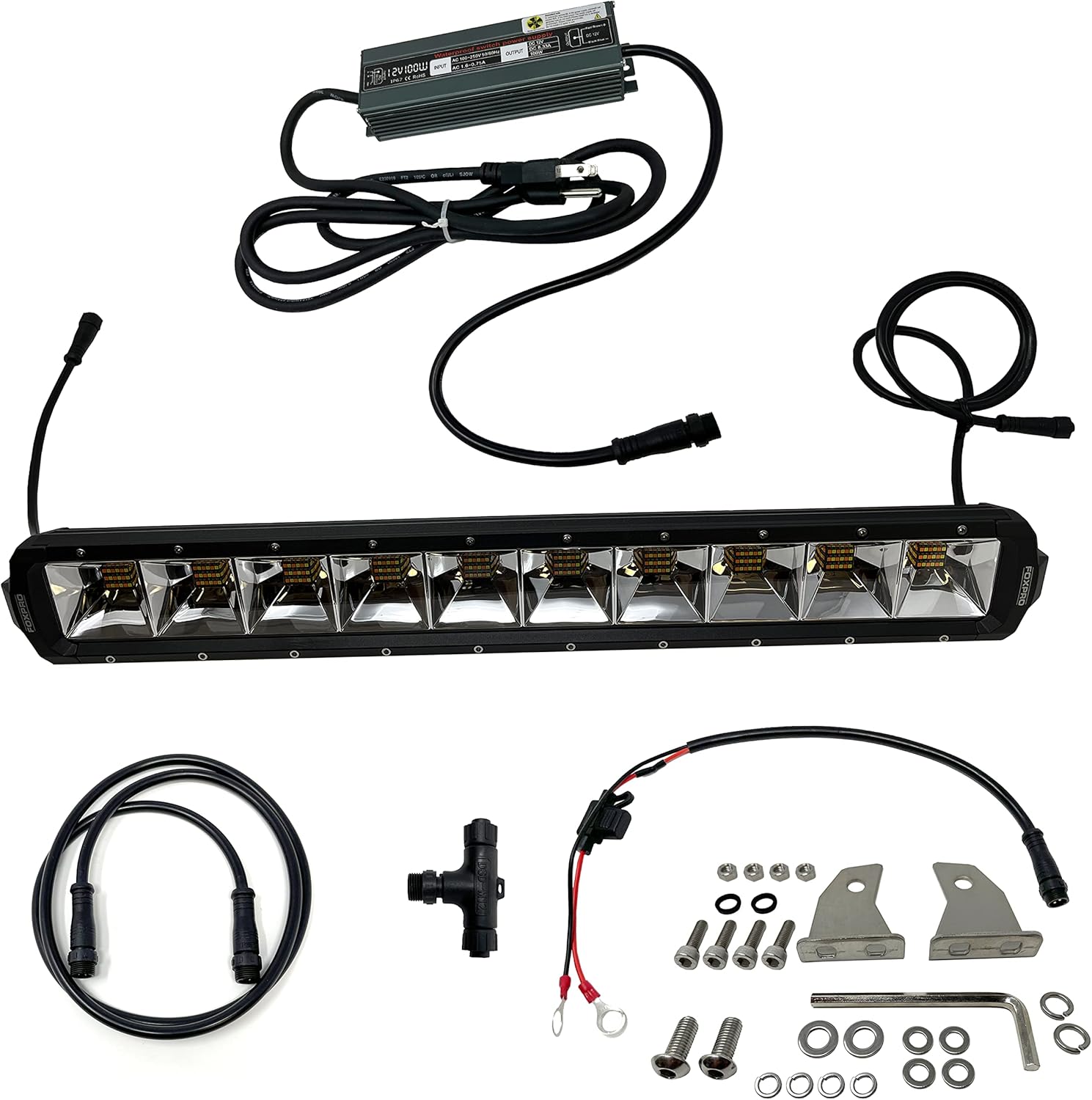 Amazon.com : FOXPRO Mudcutter Bowfishing Lights 1 Additional Boat LED ...