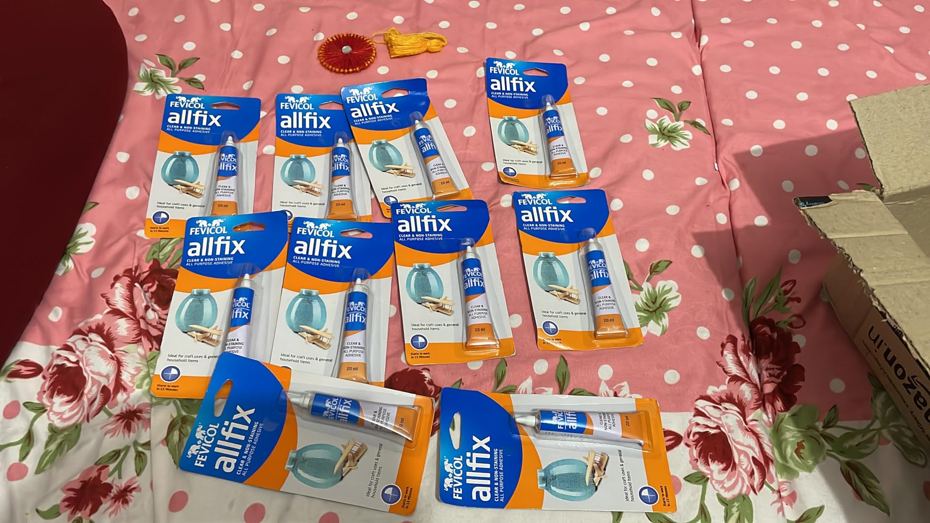 Pidilite Multi-Purpose Allfix Clear & Non-Staining Adhesive (20ml ...