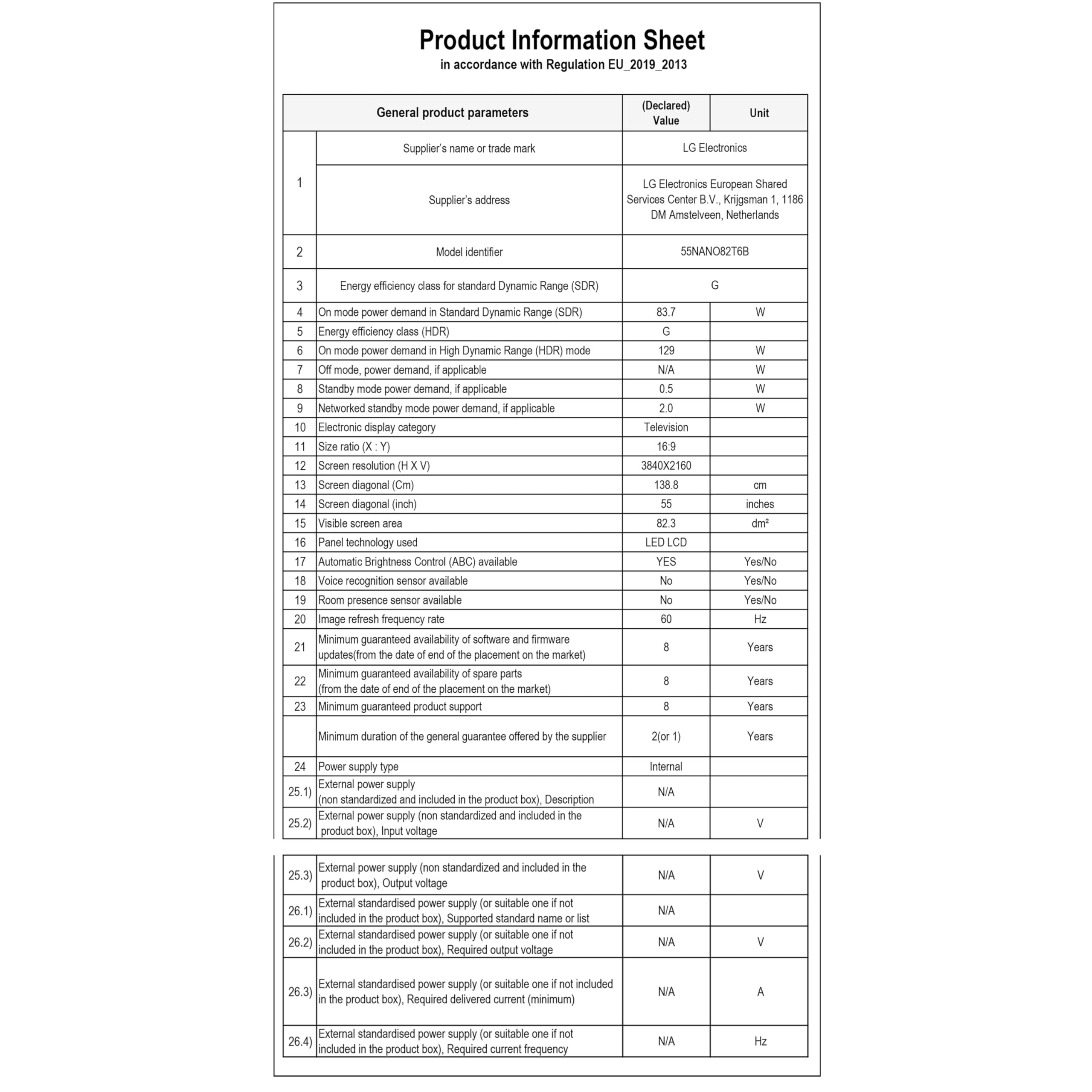 Samsung QN88D 55" Neo QLED 4K, Quantum Matrix Technology, Dolby Atmos ...