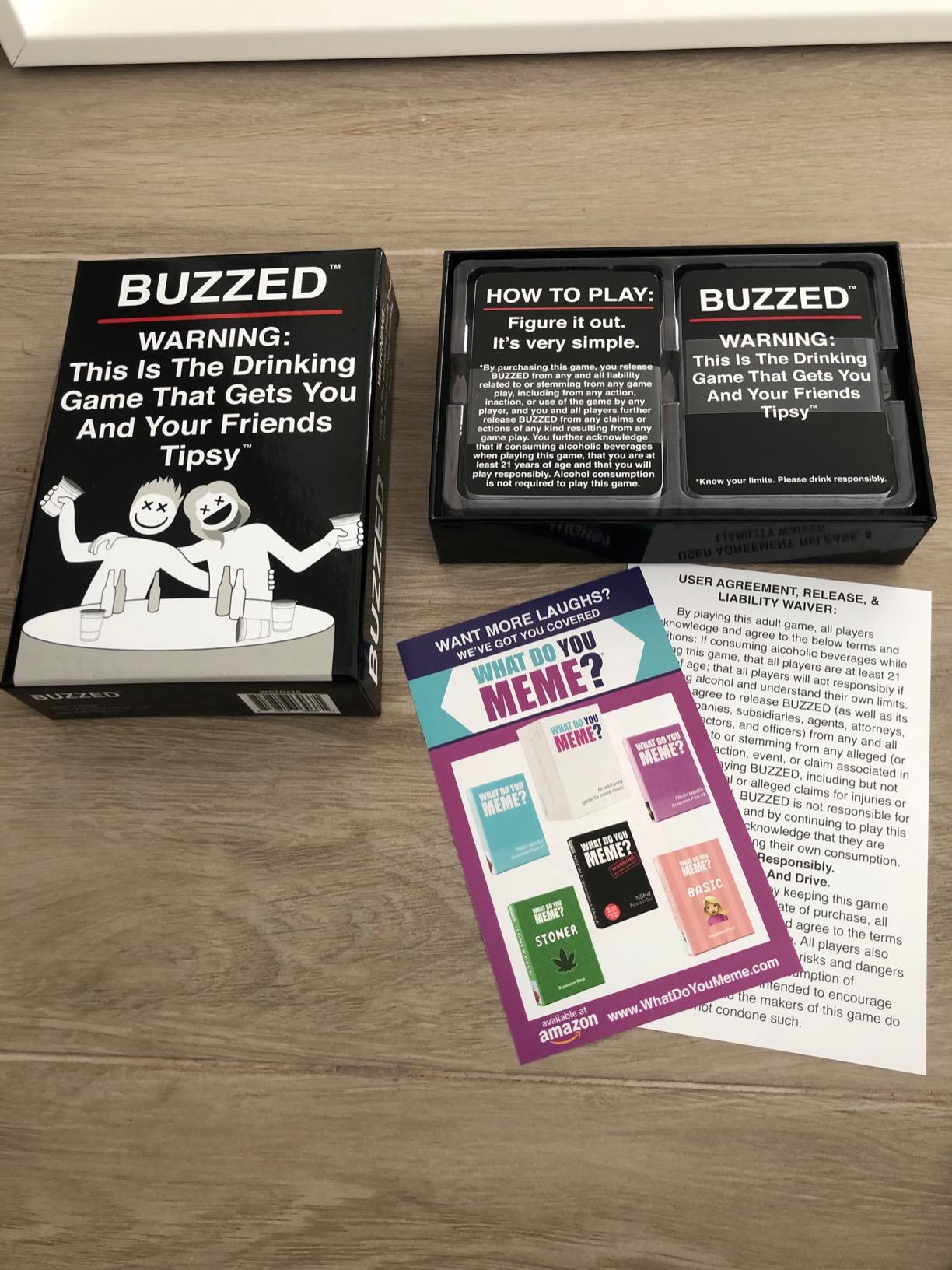 Buzzed - The Hilarious Party Game That Will Get You & Your Friends ...