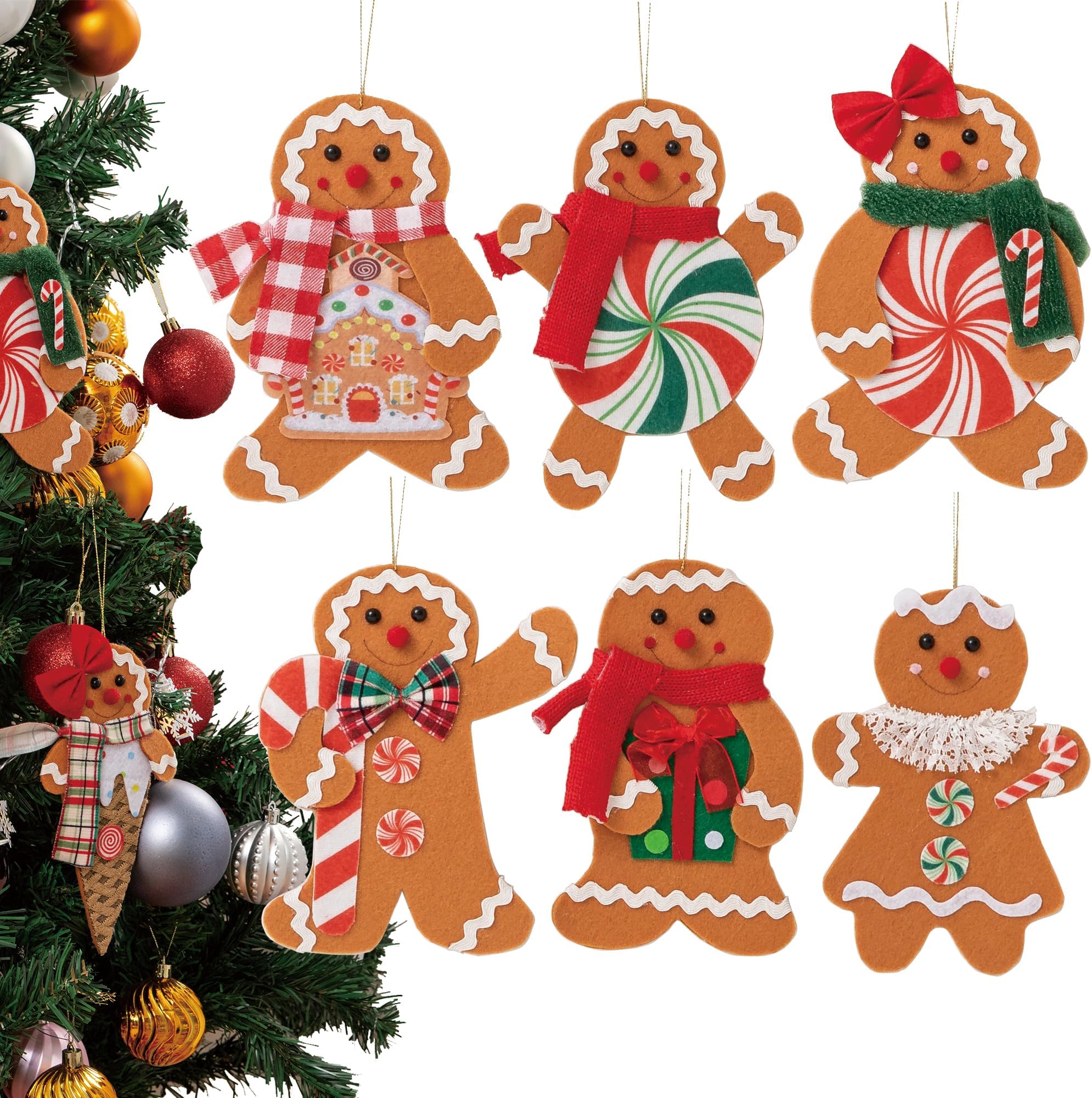 Amazon.com: Raz Imports Brown Gingerbread Man and House Claydough ...
