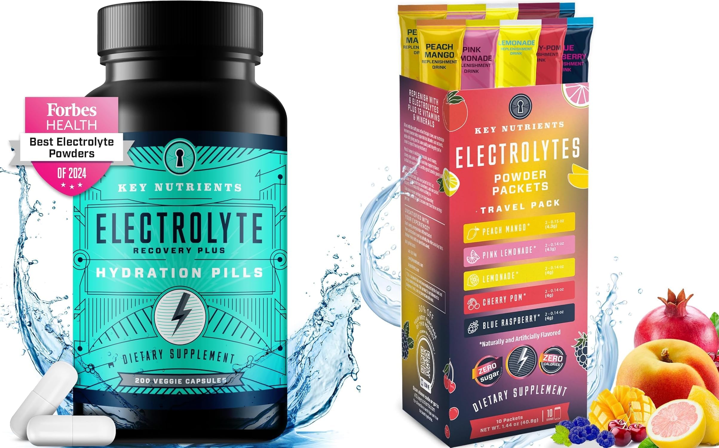Amazon.com: KEY NUTRIENTS Ultimate Hydration & Energy Bundle ...