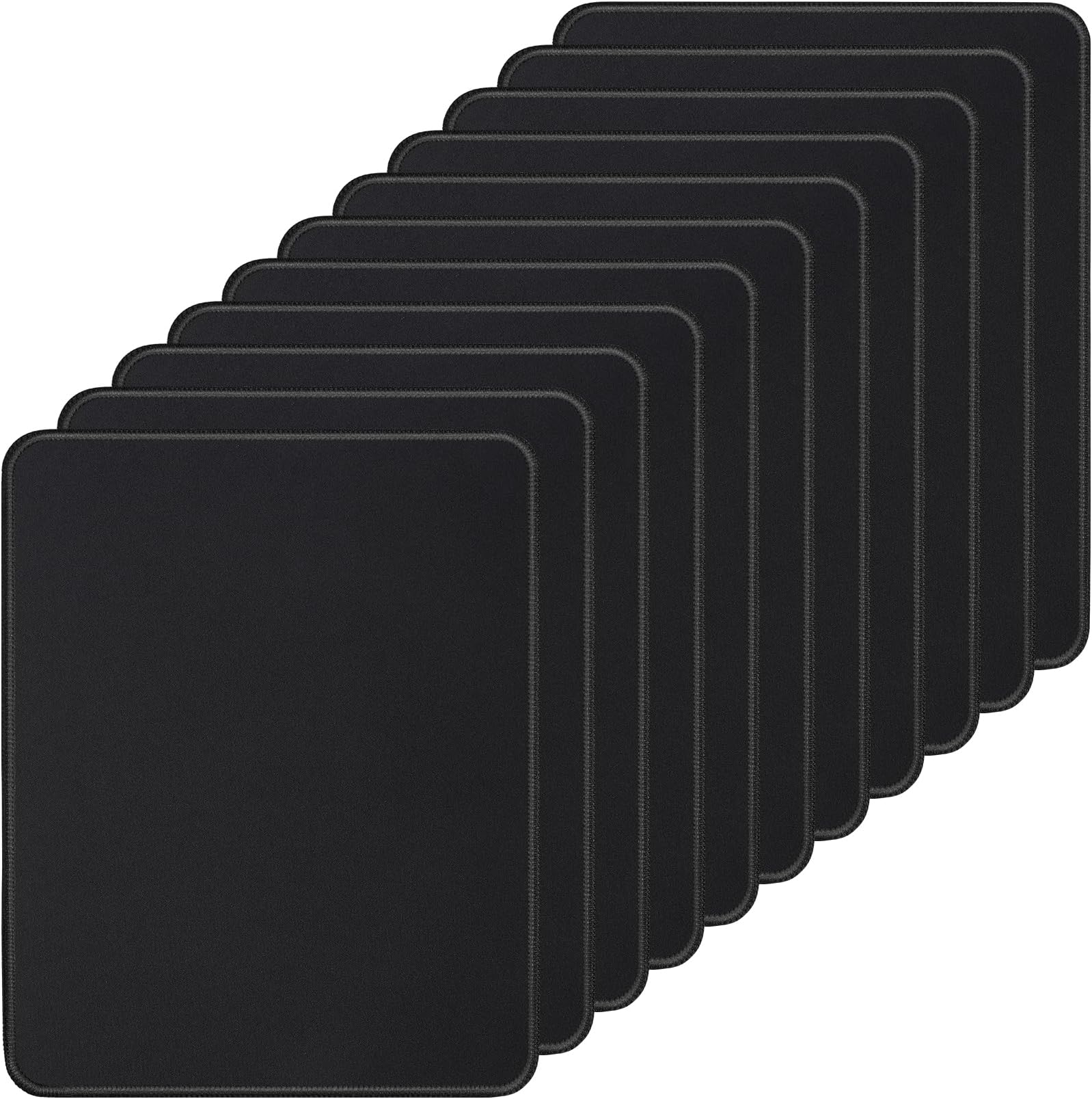 Amazon.com: 50 Pack Mouse Pad with Comfortable Edge 2mm Non-Slip Rubber ...
