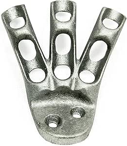 Amazon.com: 3 HOLE BRACKET for Small Stick Flags - Three Fingered Stick ...