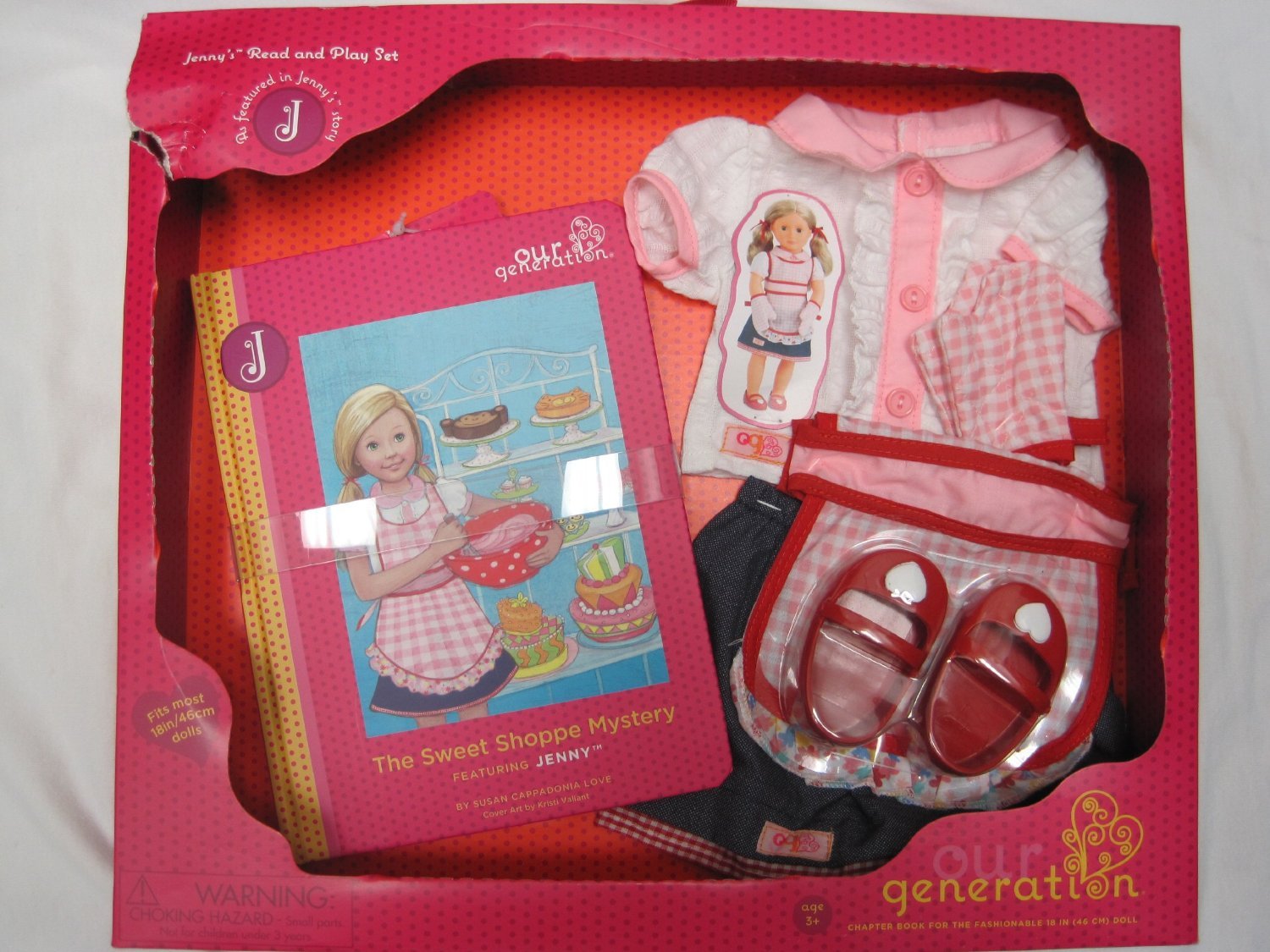 Our Generation Jenny's Read and Play Outfit For 18' Dolls : Amazon.in ...