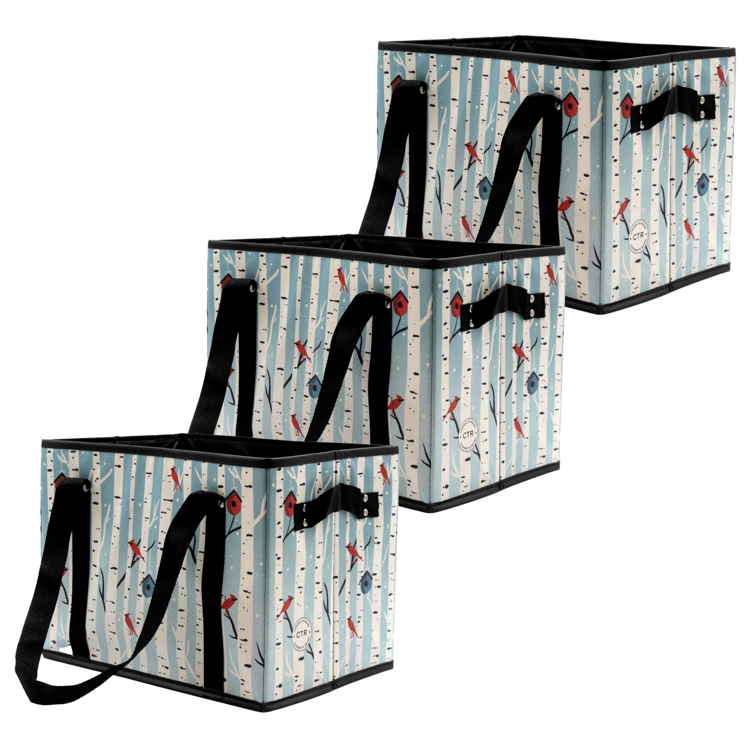 Snapklik.com : Earthwise Deluxe Collapsible Reusable Shopping Box ...