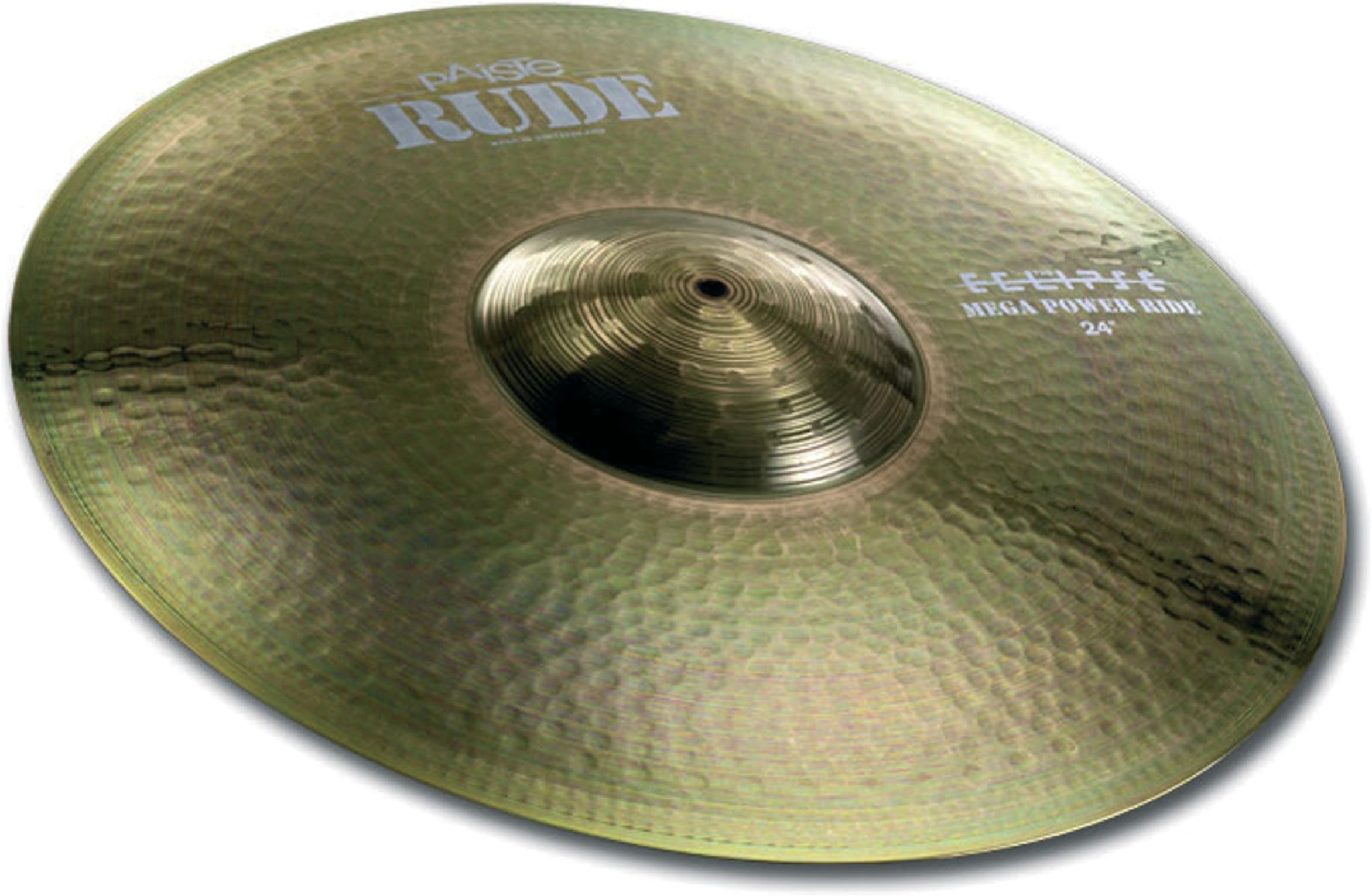 Amazon.com: Paiste 24 Inches RUDE Mega Power Ride Cymbal : Musical ...