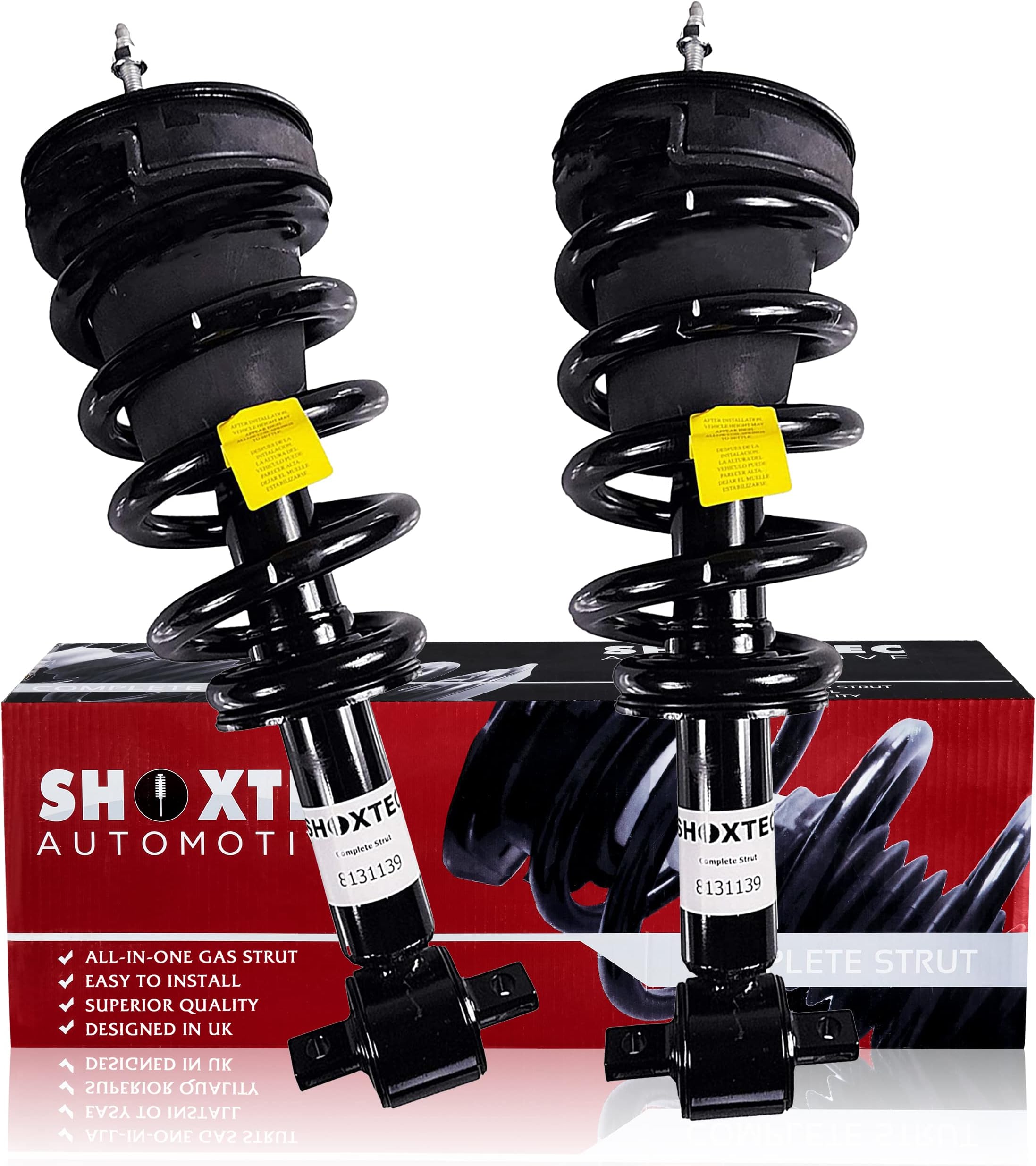 Shoxtec Front Pair Complete Struts Replacement for 07-17 Cadillac ...