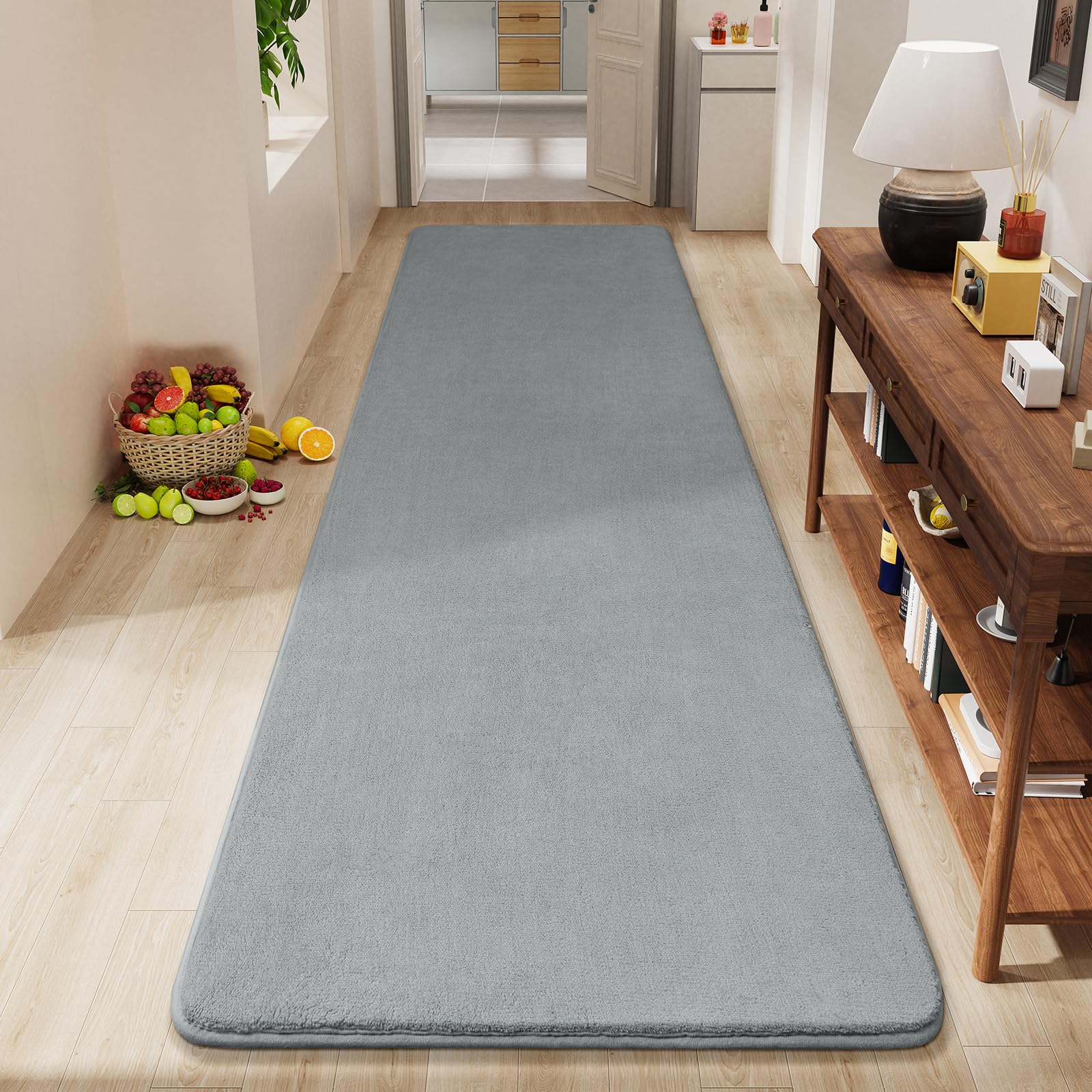 Amazon.com: Amearea Modern Soft Hallway Runner Rug, 2x8 Feet Area Rug ...