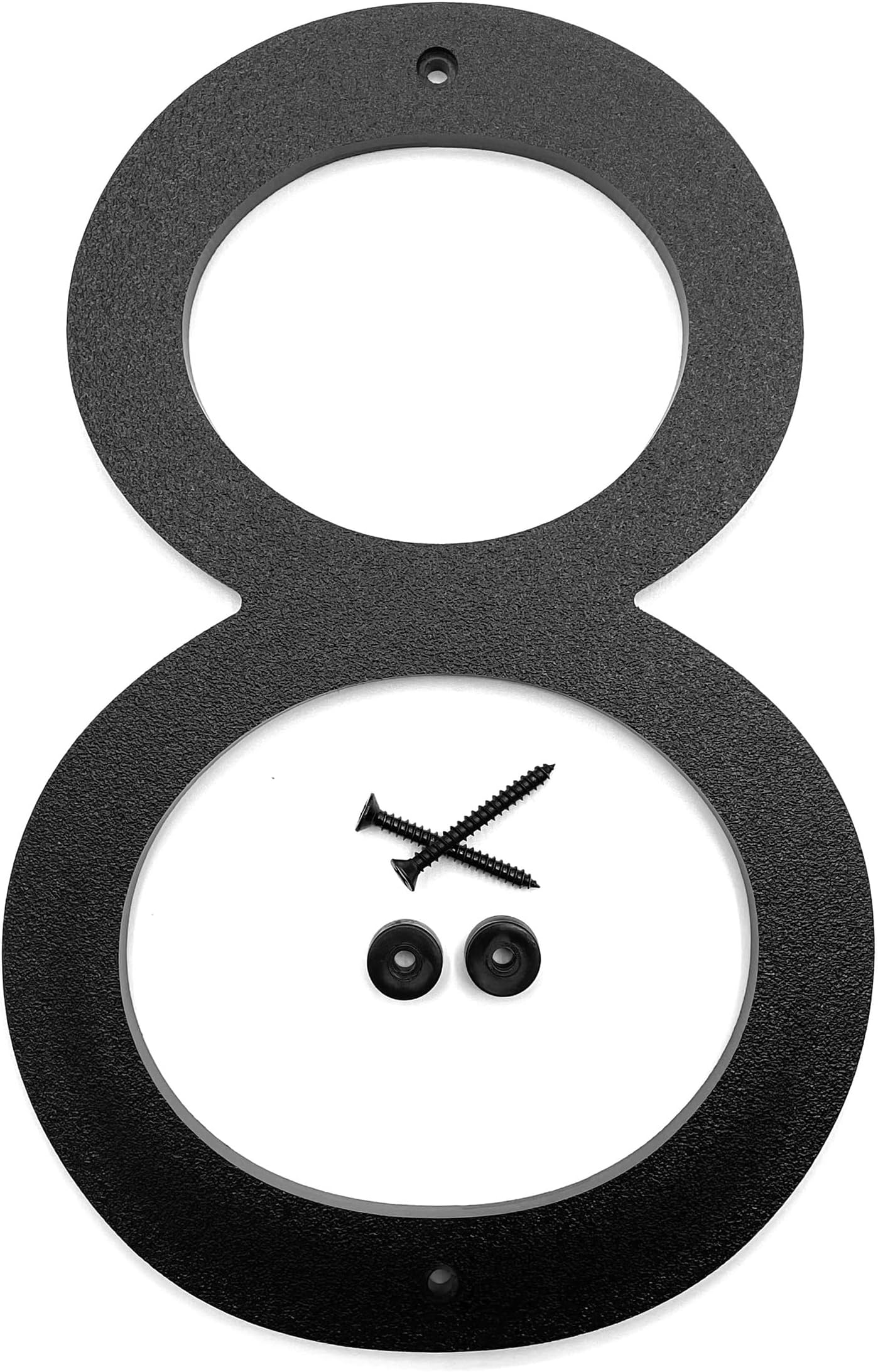 Amazon.com: 12 inch Large Modern House Numbers, black plastic with ...