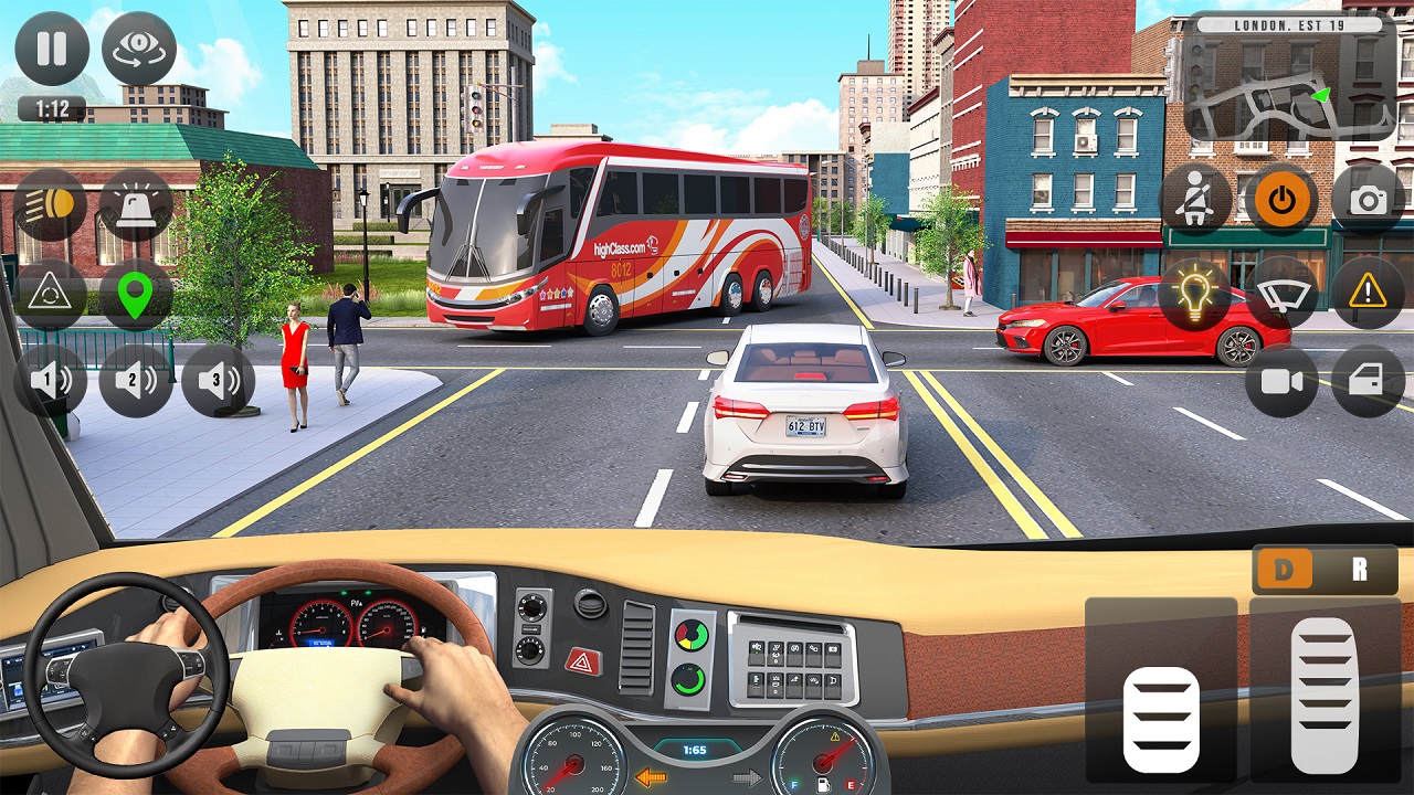 City Bus Simulator 2023 - Bus Games 3D - Coach Bus Driving Games - Free ...