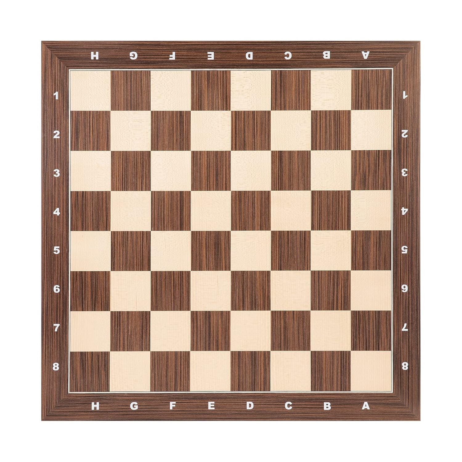 Buy Woodronic 21" Professional Wood Chess Board, Tournament Chess Board ...
